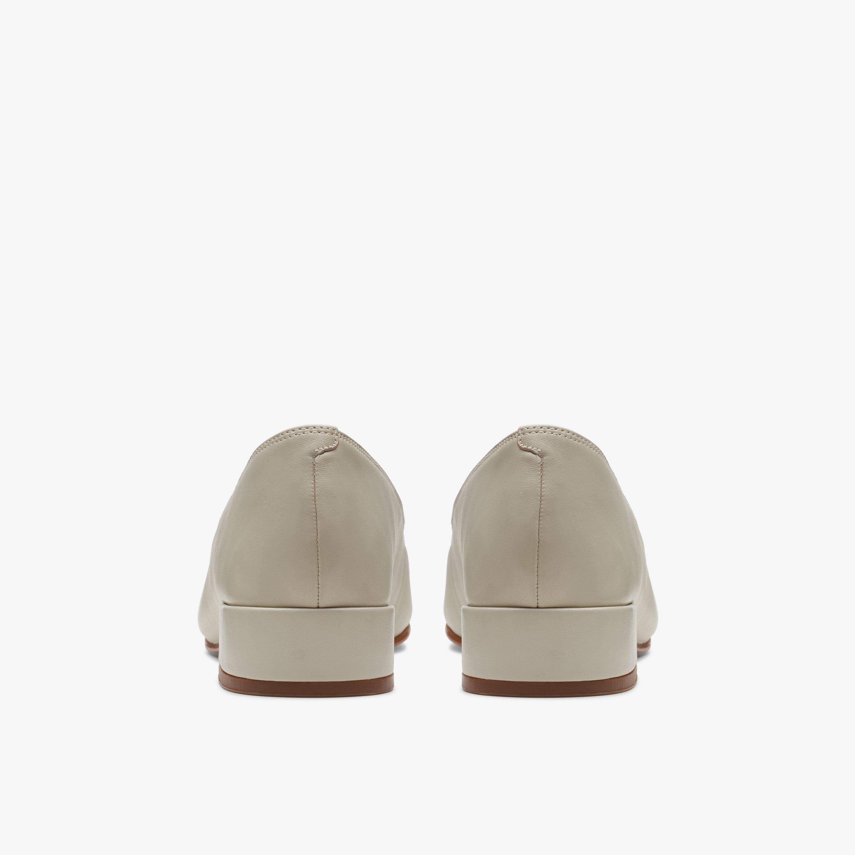 Womens Seren30 Easy Ivory Leather Shoes Loafers Slip Ons | Clarks Outlet