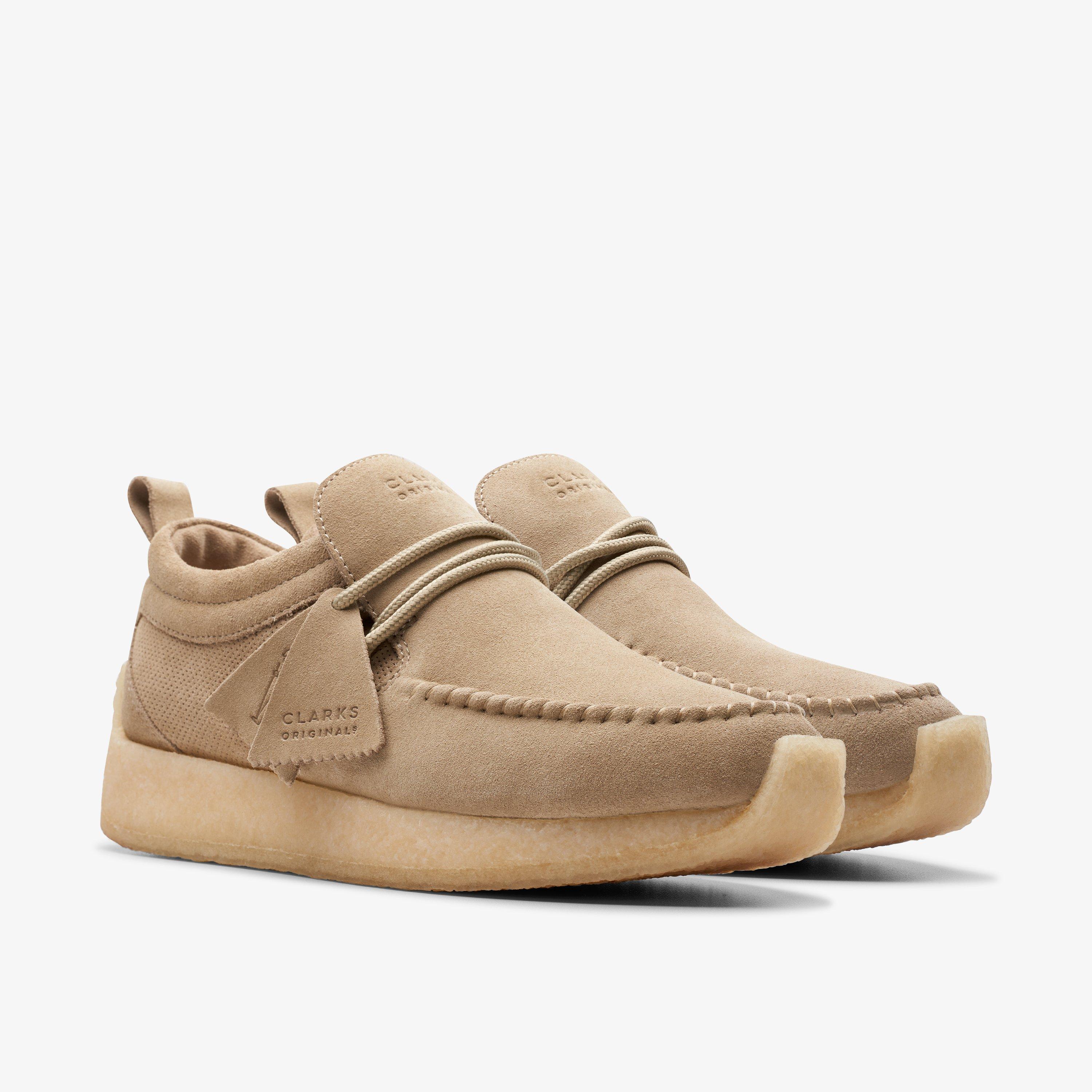 Mens, Womens Maycliffe Dark Sand Suede Moccasins Shoes | Clarks UK