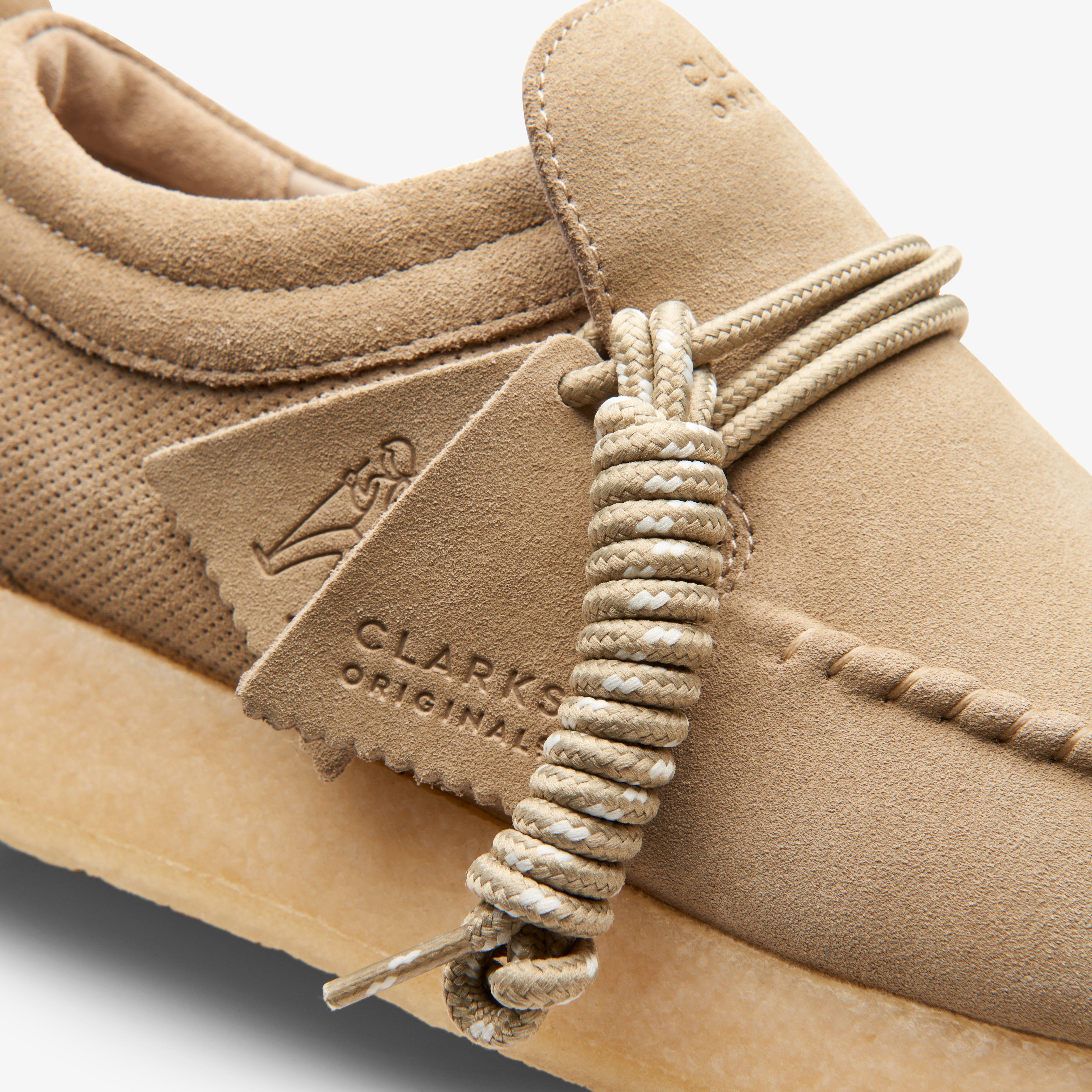 Mens, Womens Maycliffe Dark Sand Suede Moccasins Shoes | Clarks UK