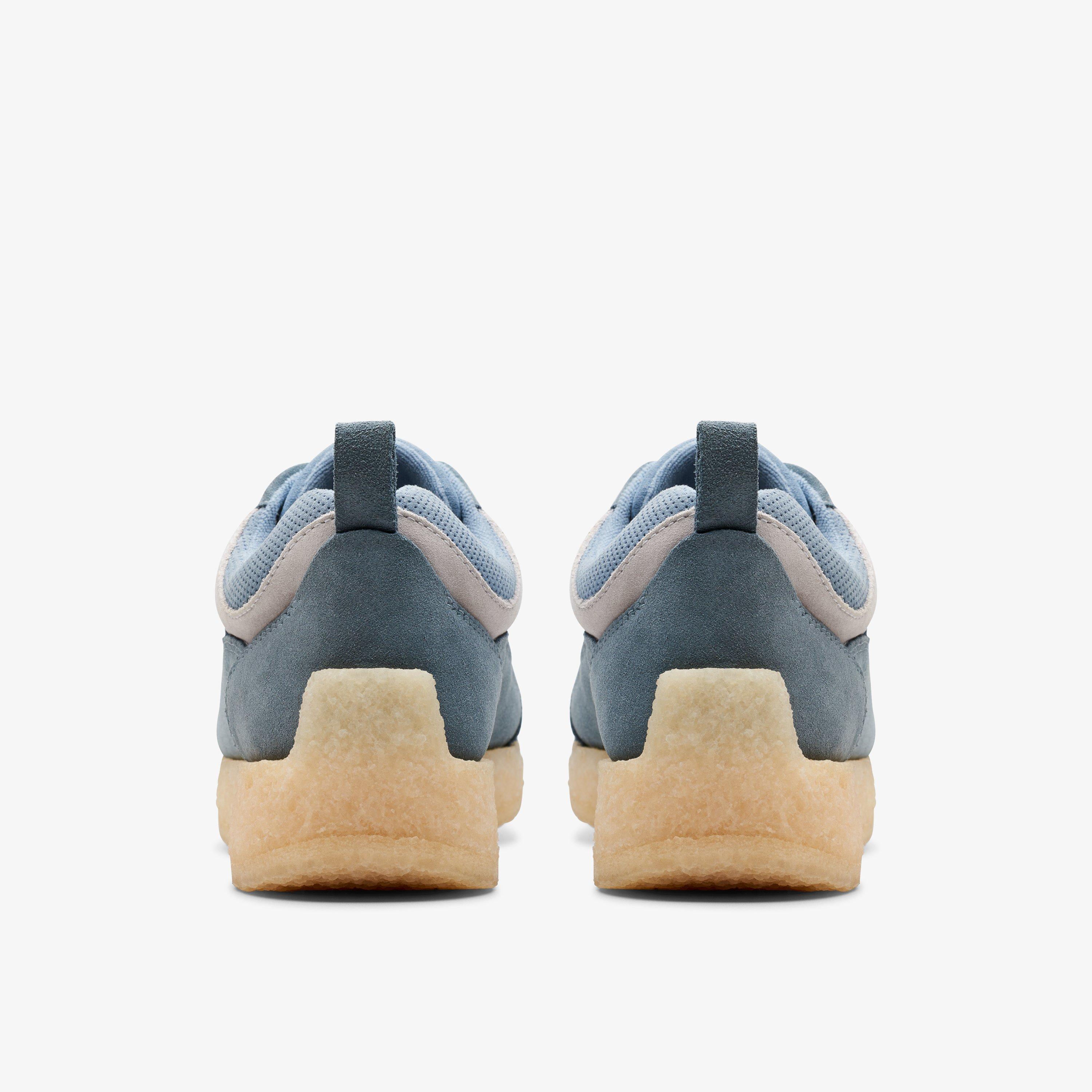 Mens, Womens, Unisex Lockhill Blue Grey Combination Trainers | Clarks UK