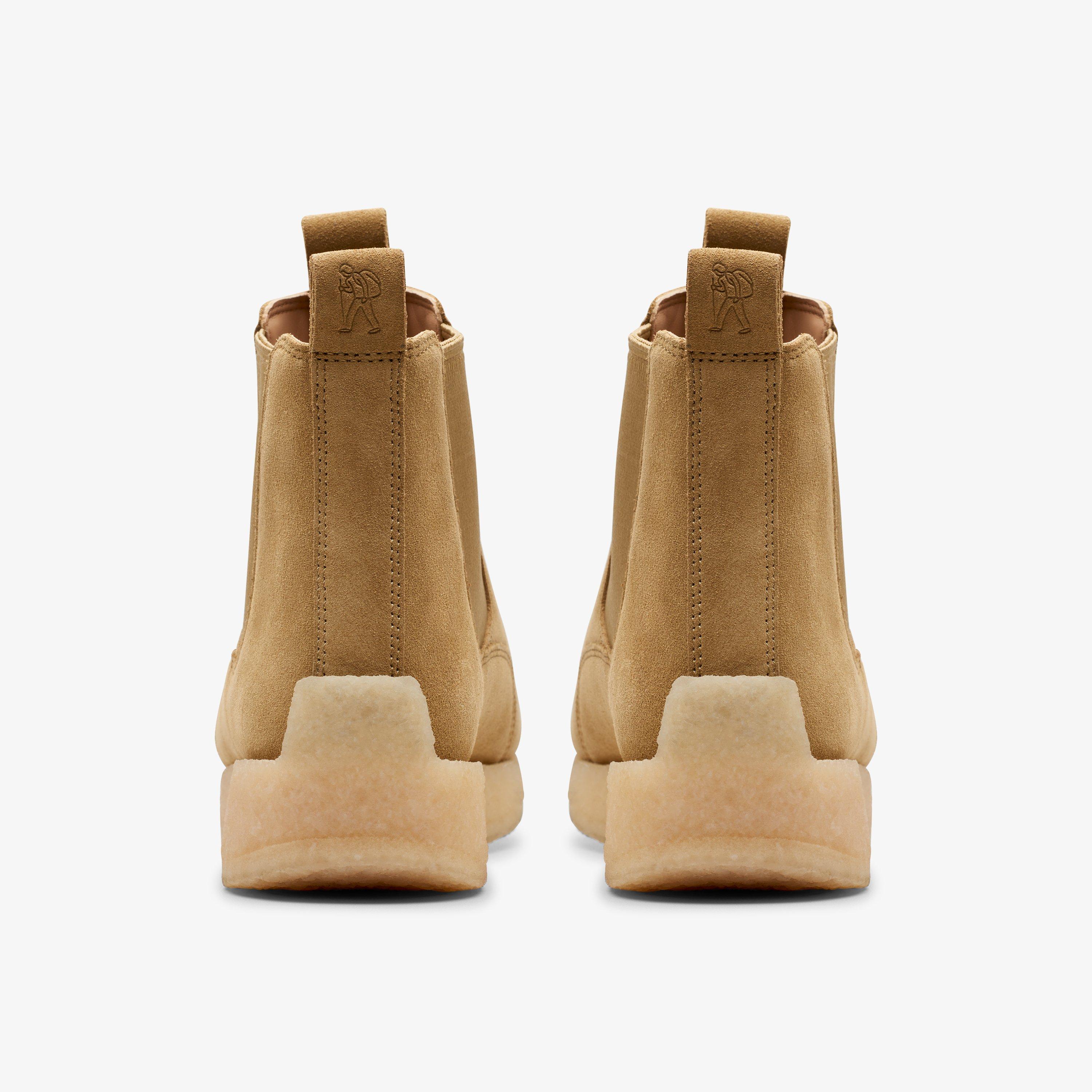 Mens Womens Unisex Radlett Dark Sand Boots Chelsea Boots | Clarks Outlet