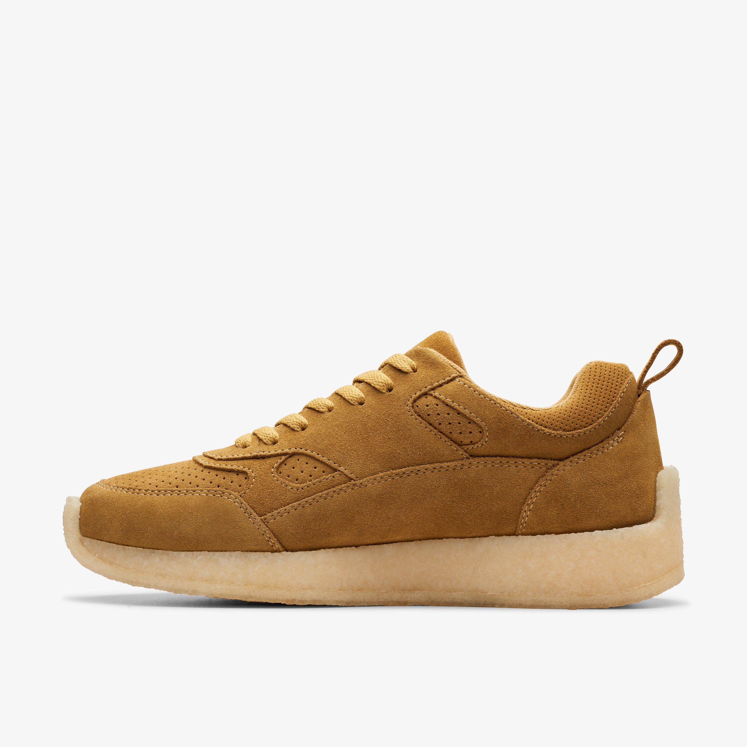 Mens Womens Unisex Lockhill Tan Trainers | Clarks Outlet