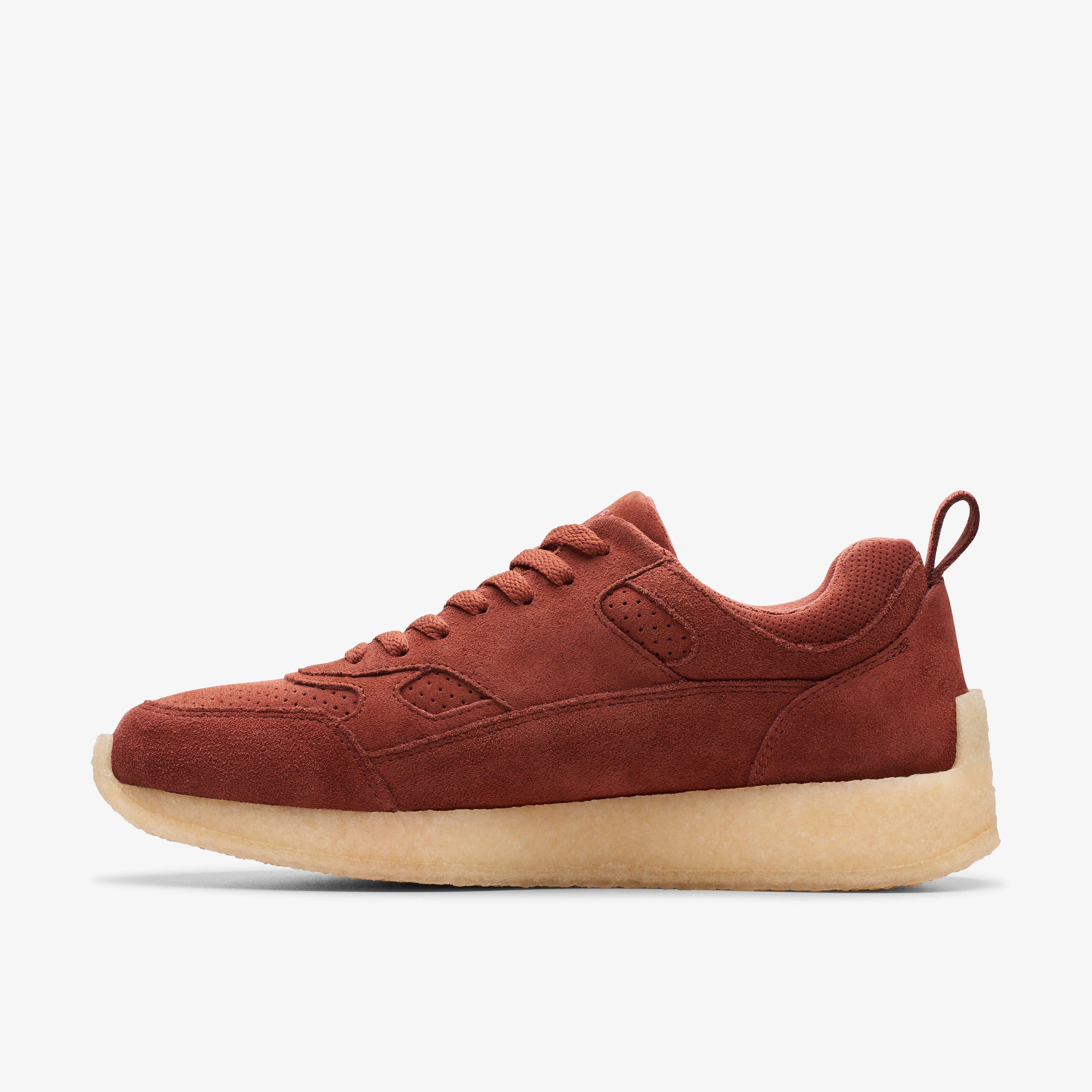 Mens Womens Unisex Lockhill Burgundy Trainers | Clarks Outlet