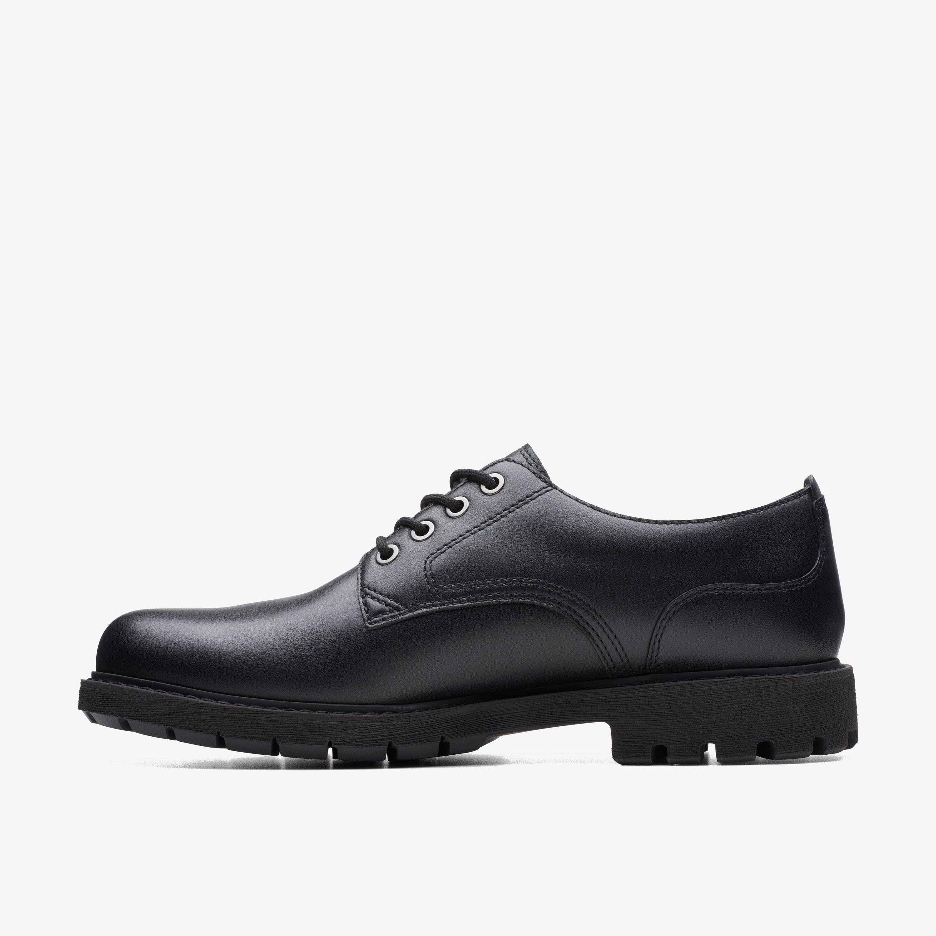 Chaussures Derby à lacets en cuir noir GORE-TEX pour hommes Batcombe ...