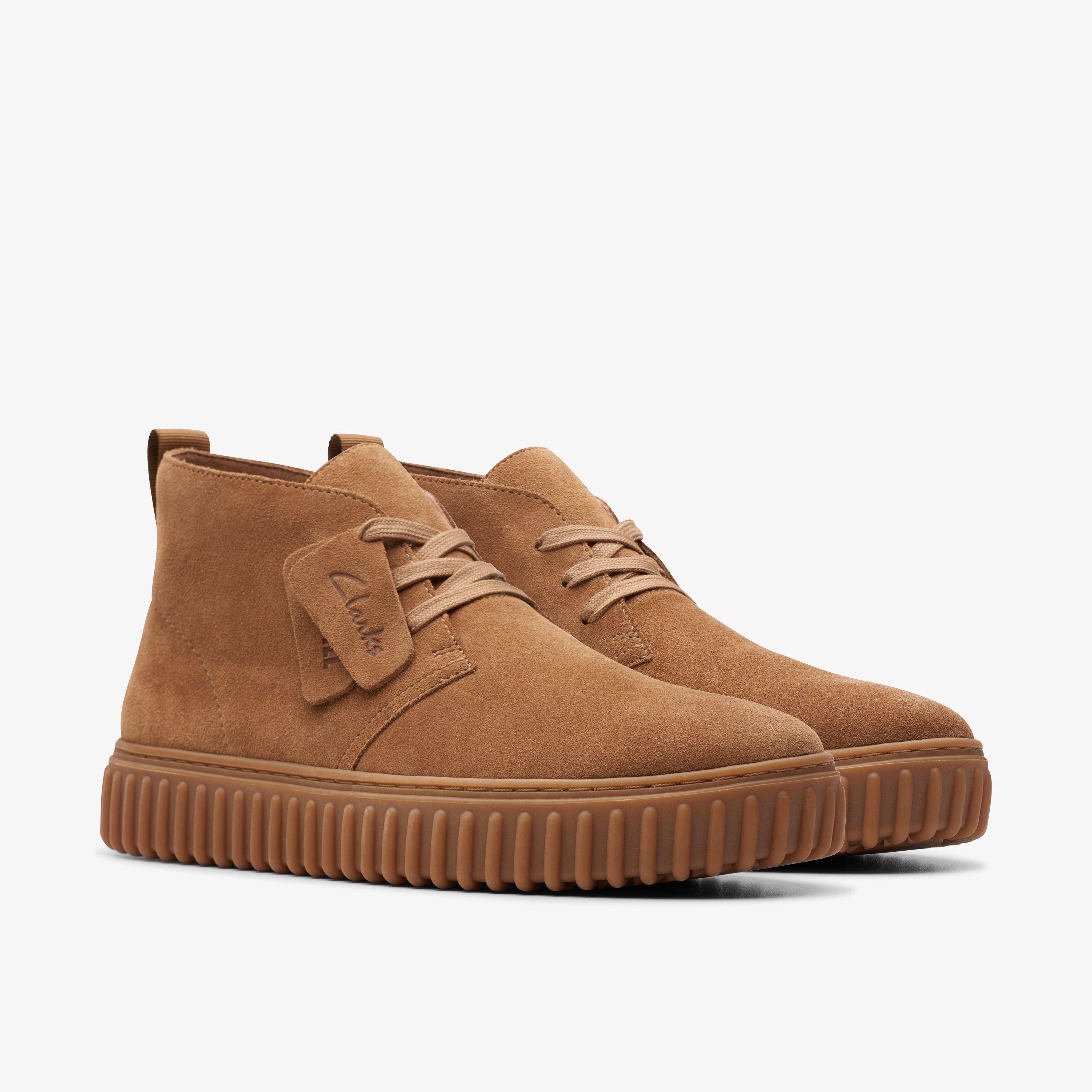 MENS Torhill Desert Boot Cognac Suede Desert Boots | Clarks US