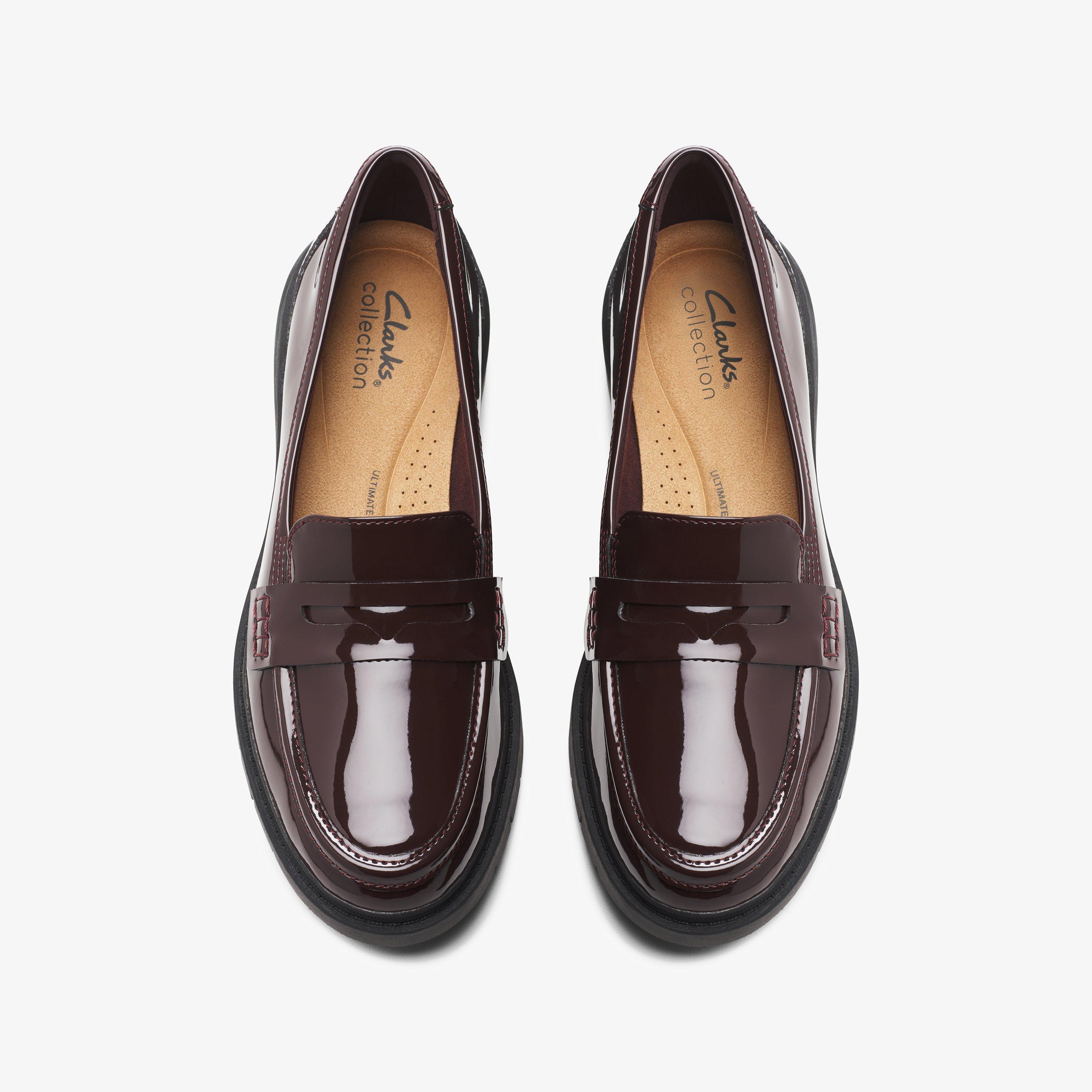 WOMENS Westlynn Ayla Burgundy Patent Loafers | Clarks US