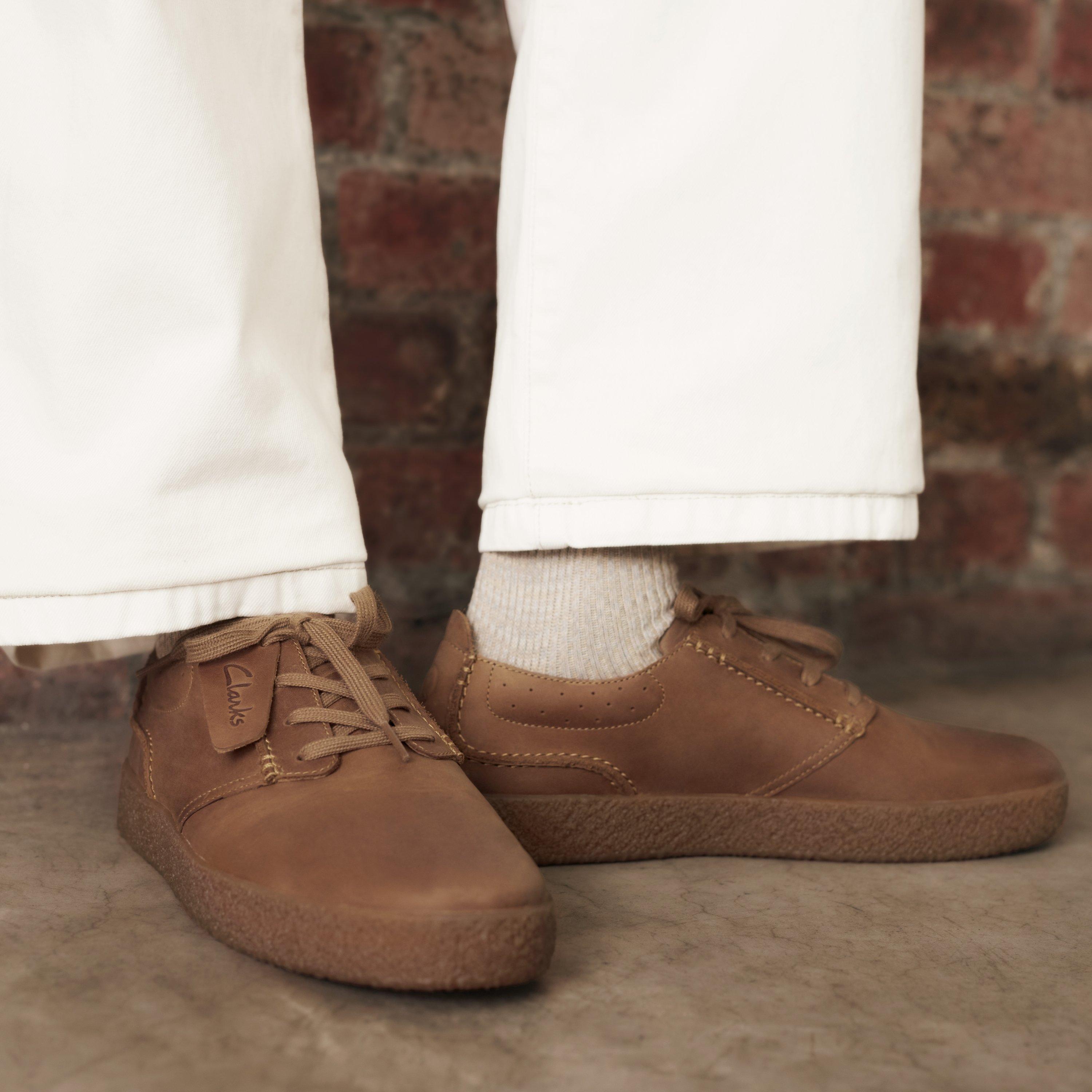 MENS Streethill Lace Dark Tan Leather Laces | Clarks US