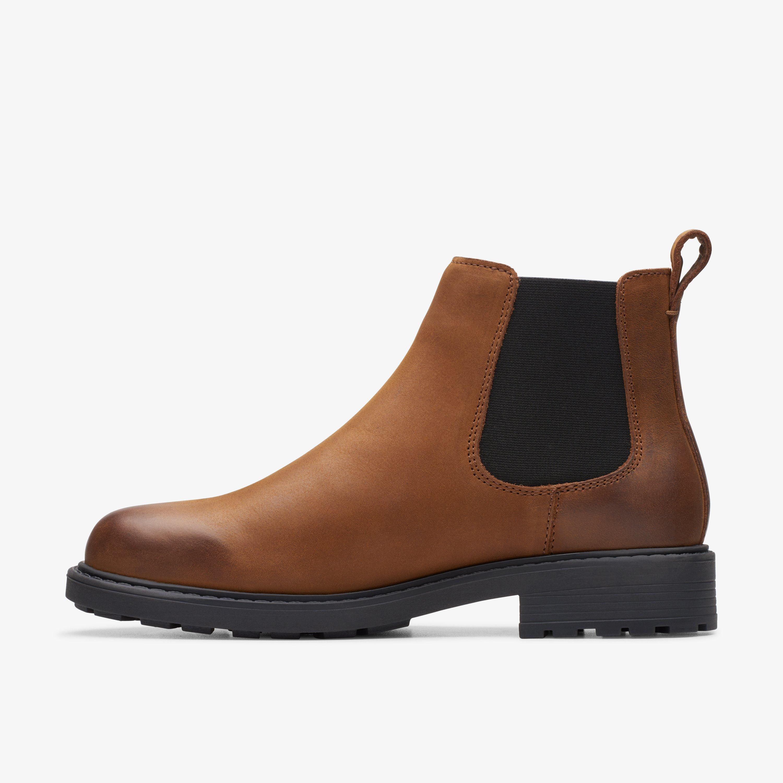 Womens Orinoco 2 Lane Brown Snuff Chelsea Boots | Clarks