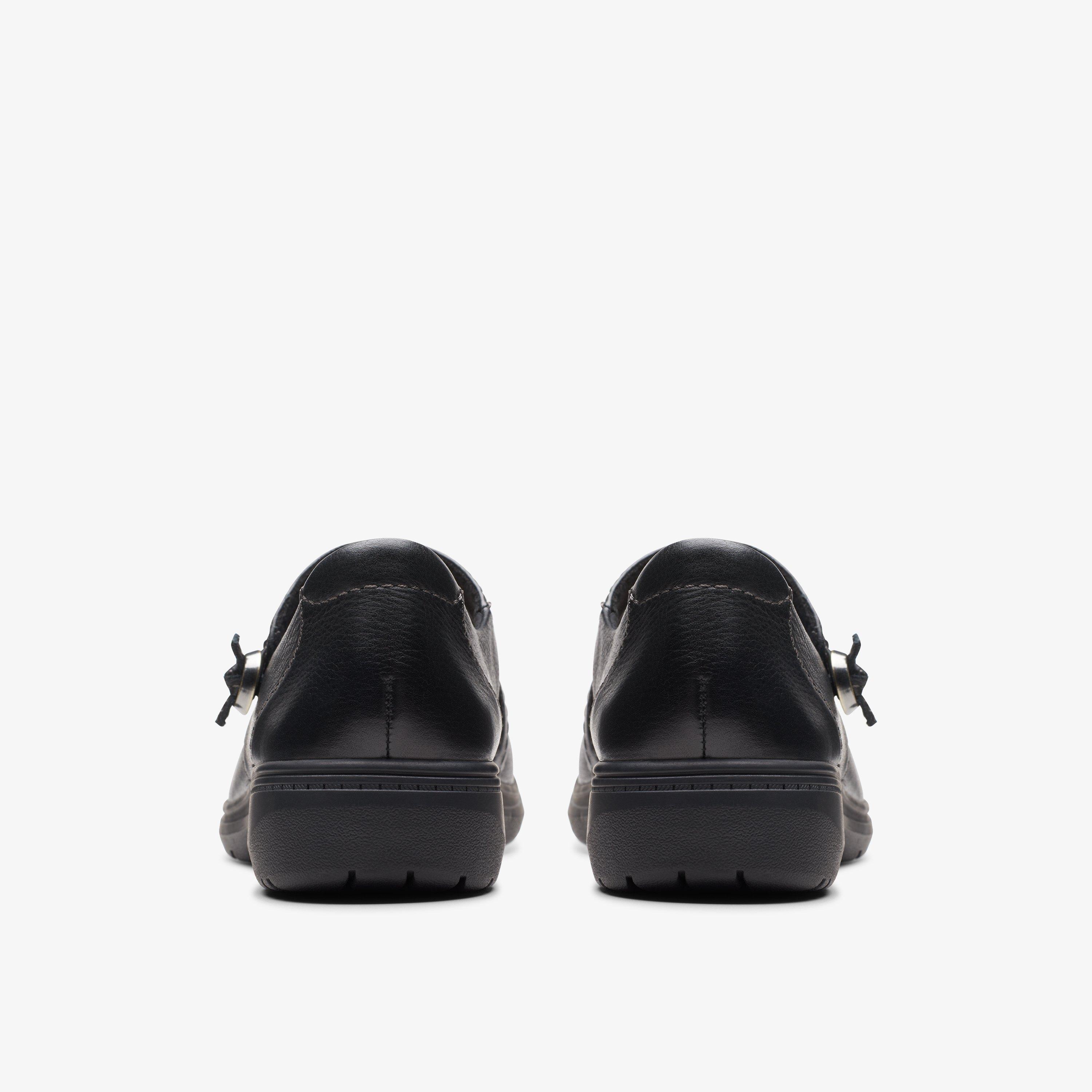Womens Carleigh Jane Black Leather Mary Jane Shoes | Clarks