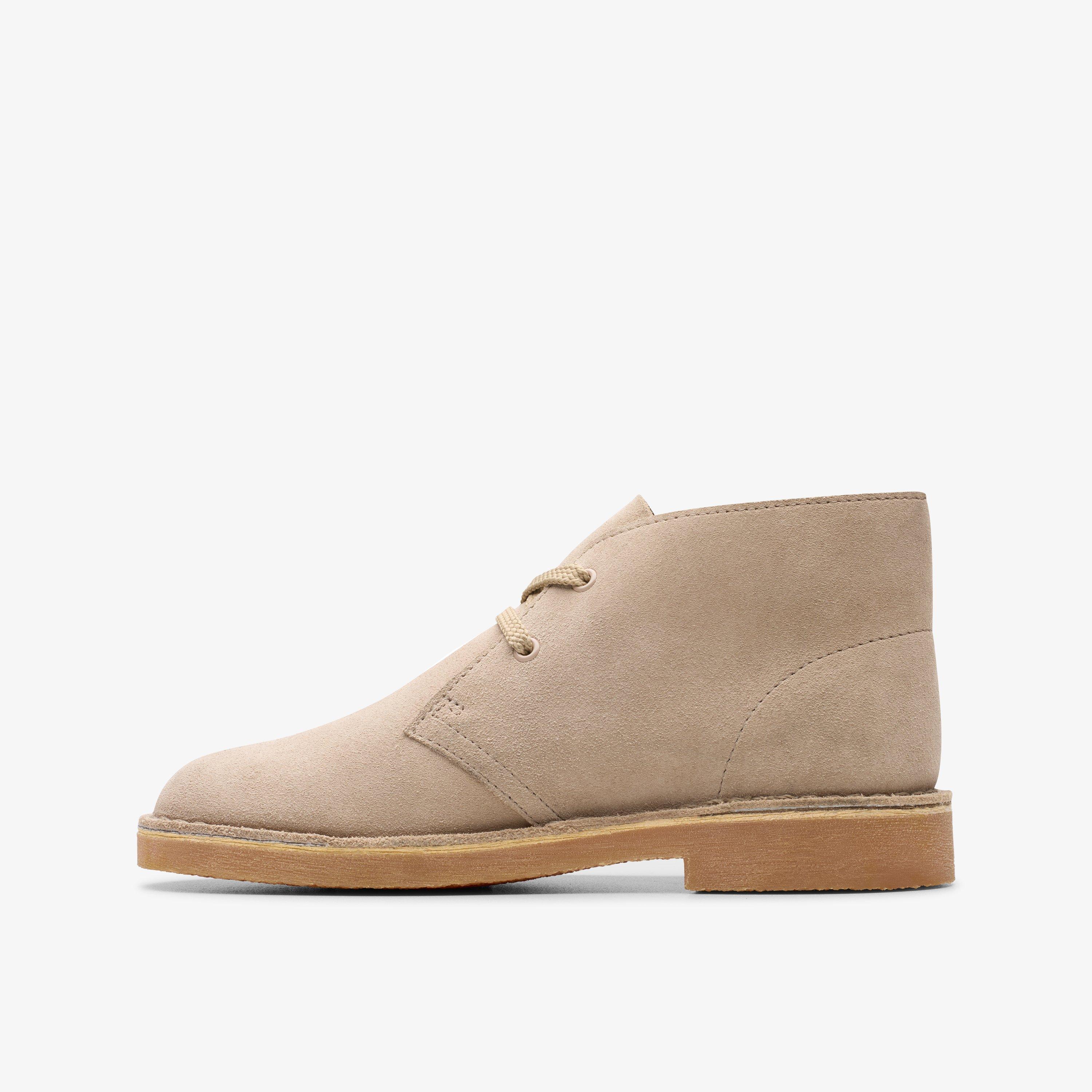 Kids Desert Boot Older Sand Desert Boot | Clarks