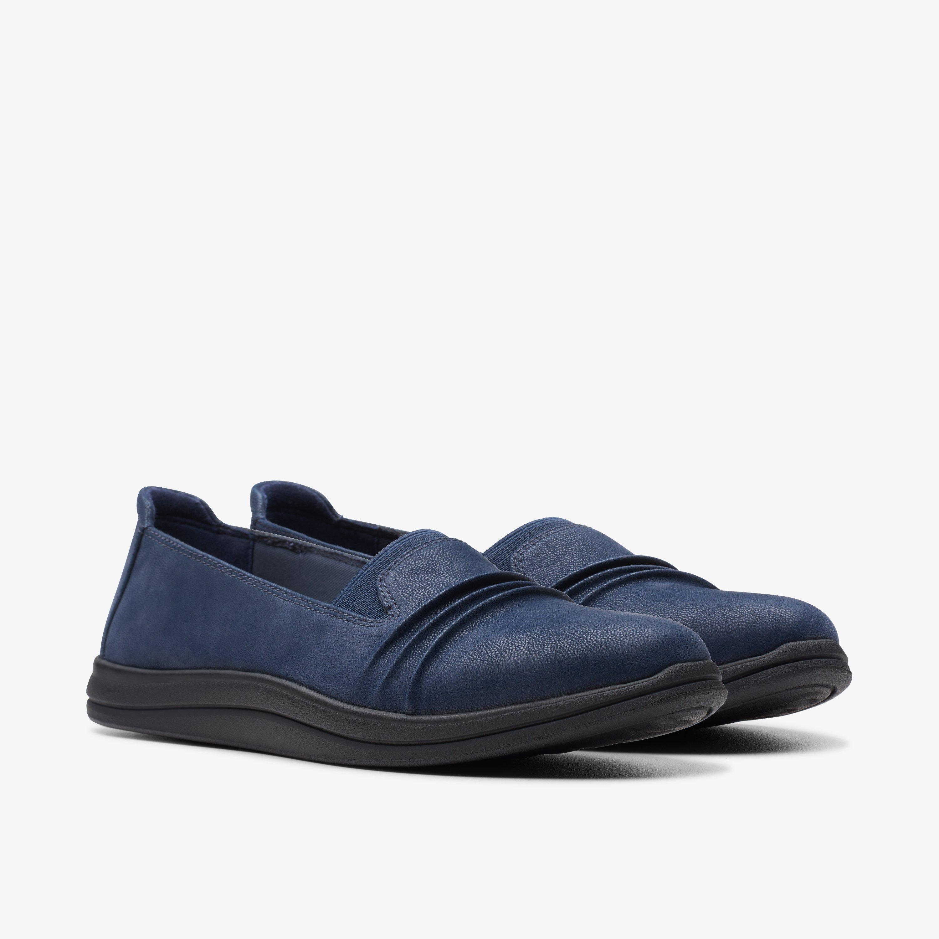 Women's Breeze Sol Navy Cloudsteppers™ Slip Ons | Clarks