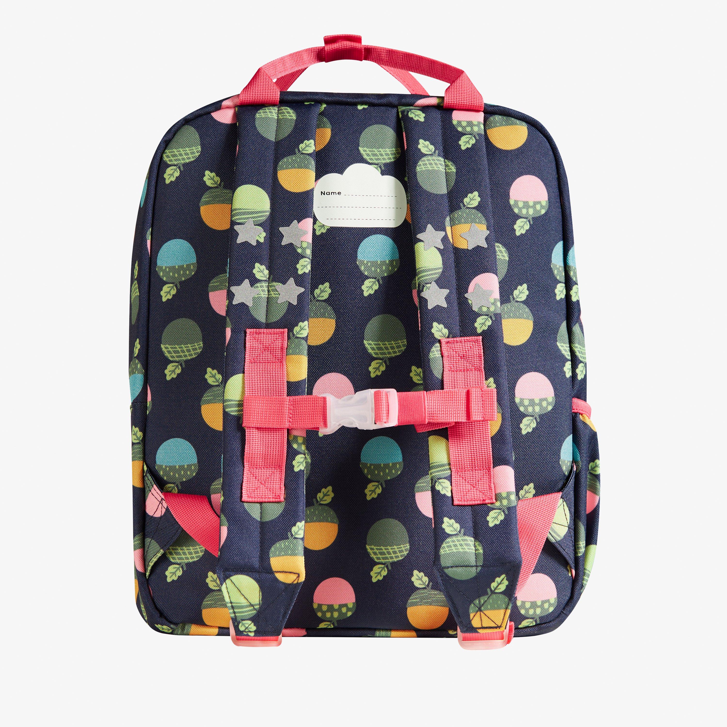 Boys Girls Kids Unisex Explorers Backpack Floral Multicolour Bags ...