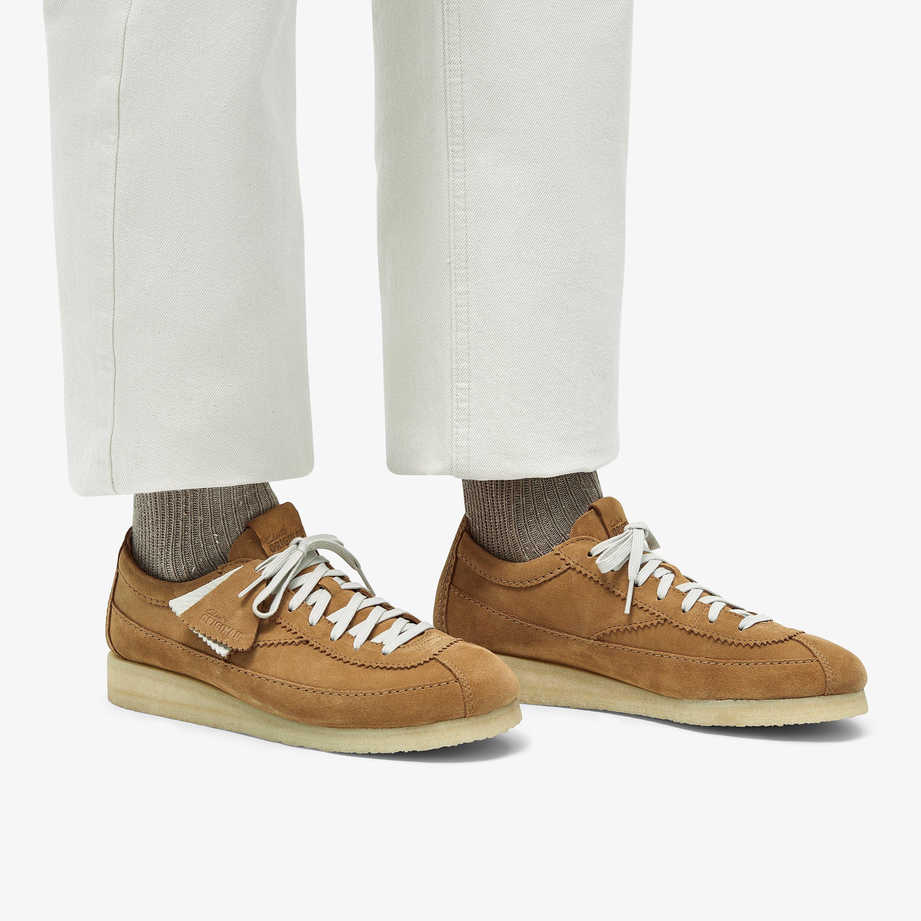 Mens Wallabee Tor Mid Tan Suede None | Clarks Outlet