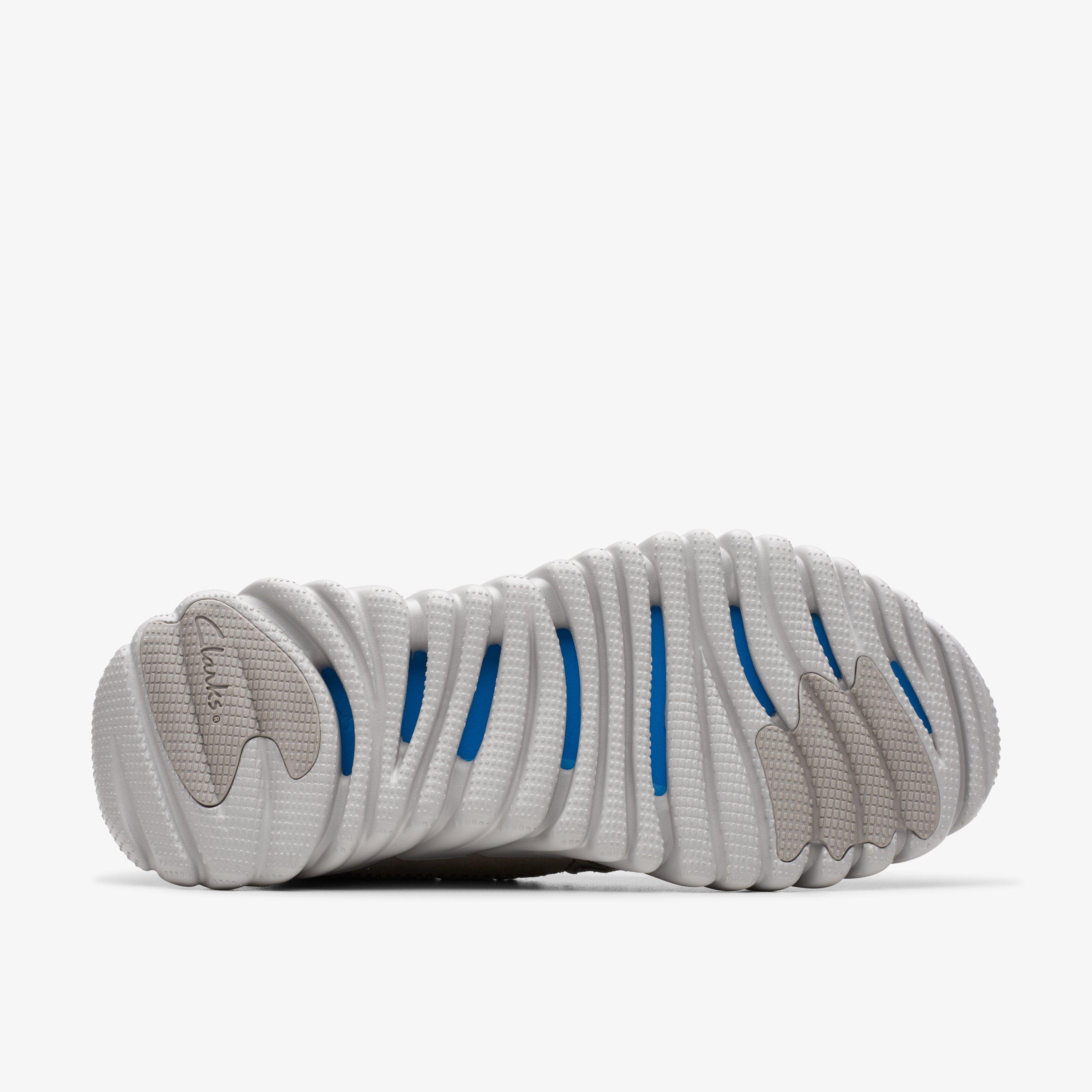 Mens Nature 360 Light Grey Combination Trainers | Clarks Outlet