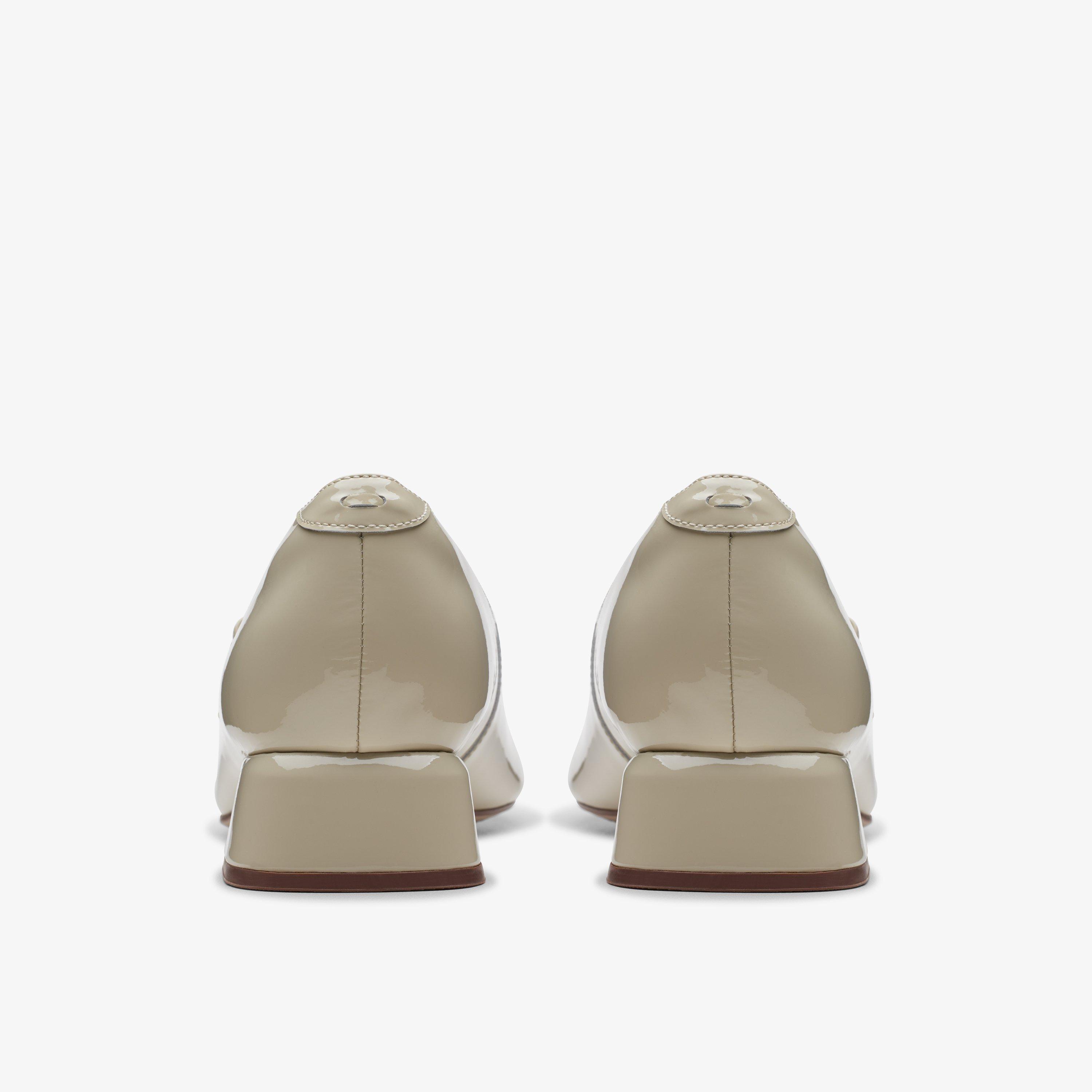 Womens Daiss30 Shine Ivory Patent Shoes Mary Jane Heels | Clarks Outlet
