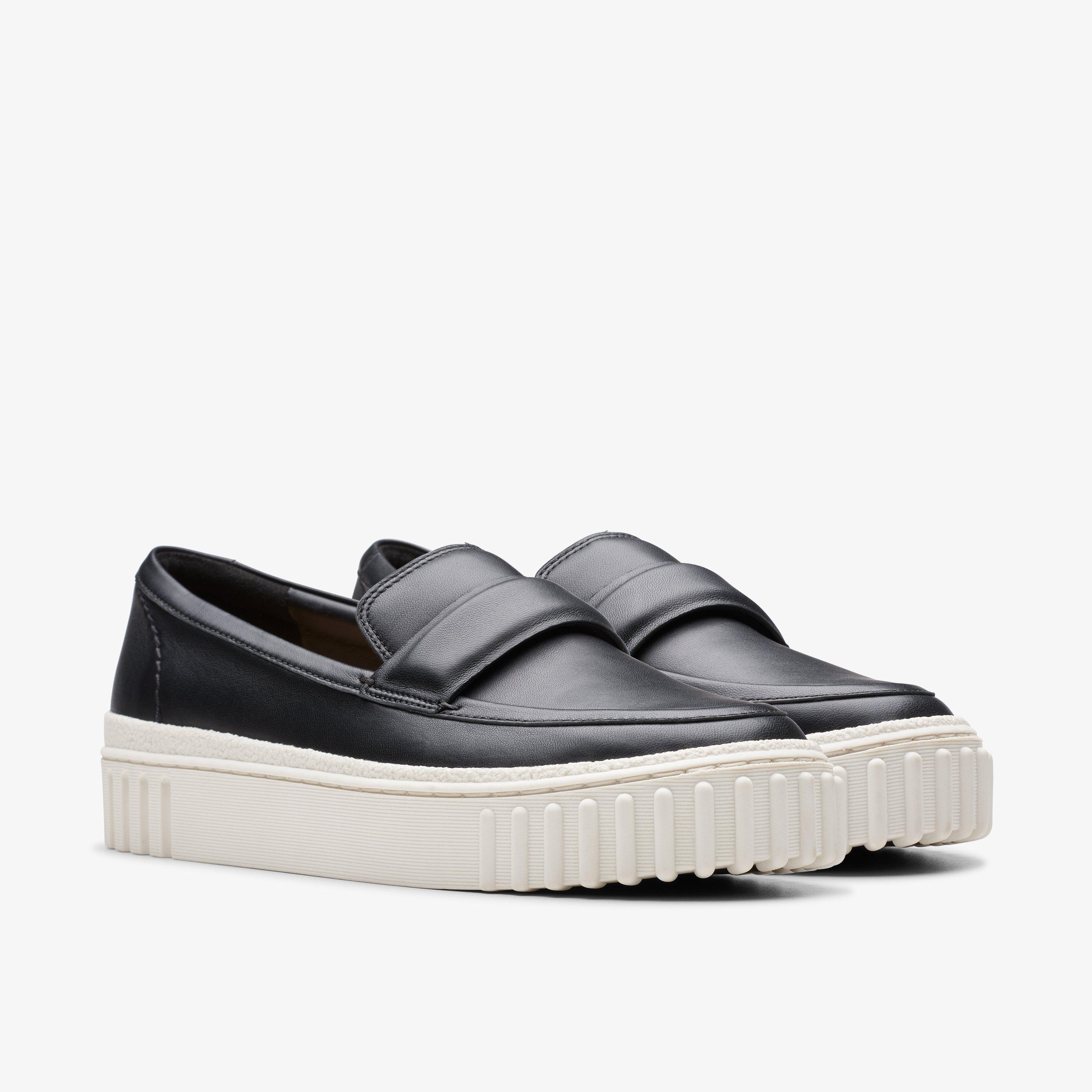Mocasines de cuero negro para mujer Mayhill Cove | Clarks