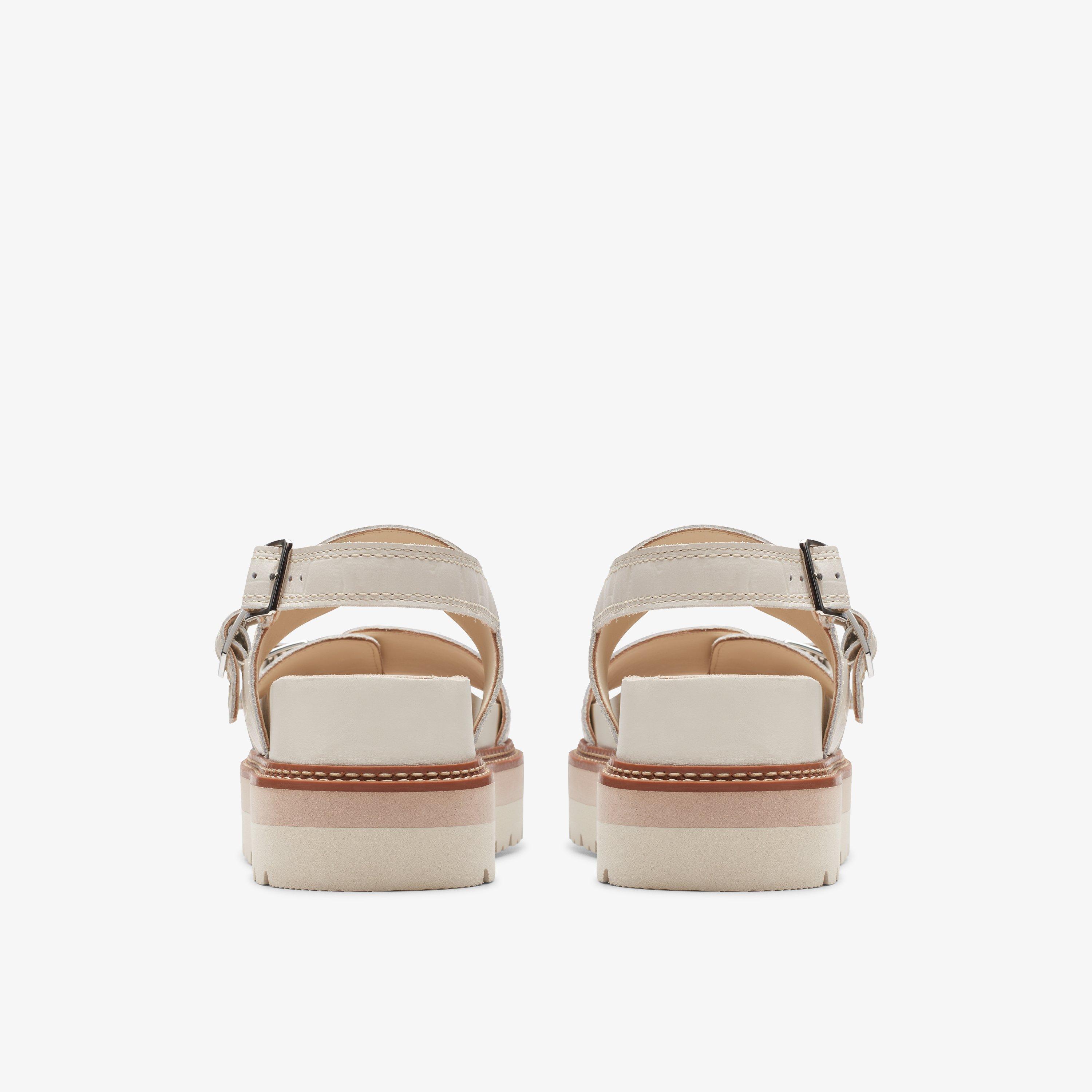 Womens Orianna Glide Cream Interest Sandals | Clarks UK