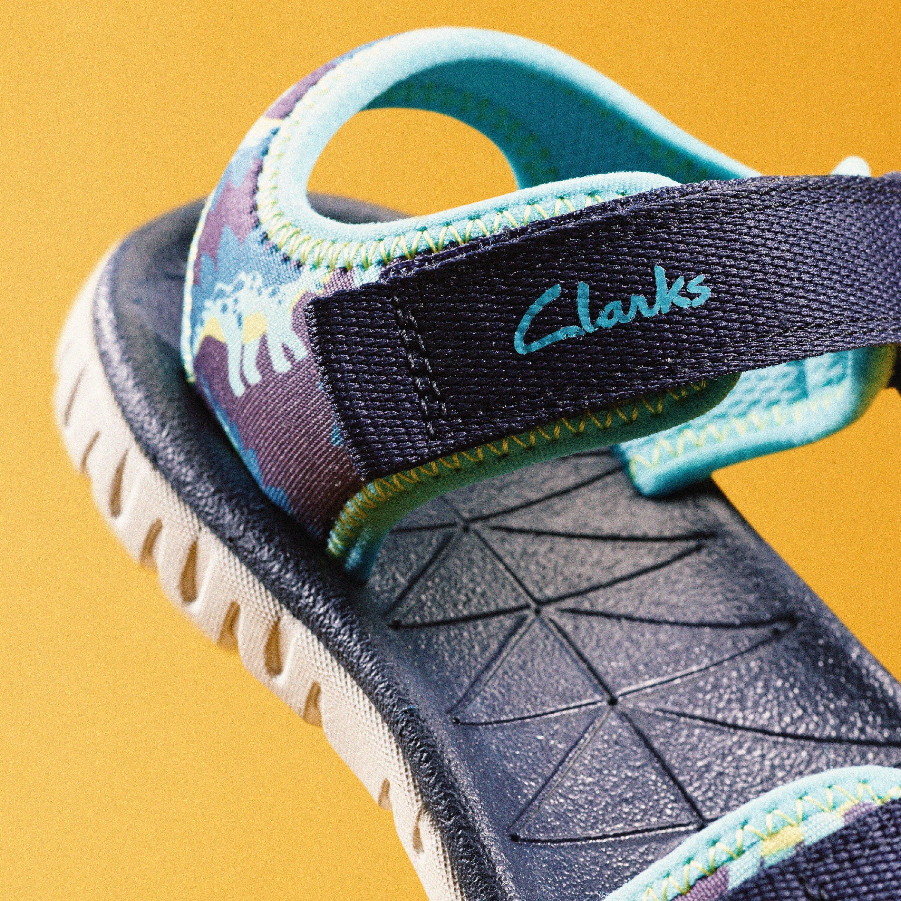 Boys, Girls, Kids Unisex Surfing Tide Kid Navy Flat Sandals, Riptape ...