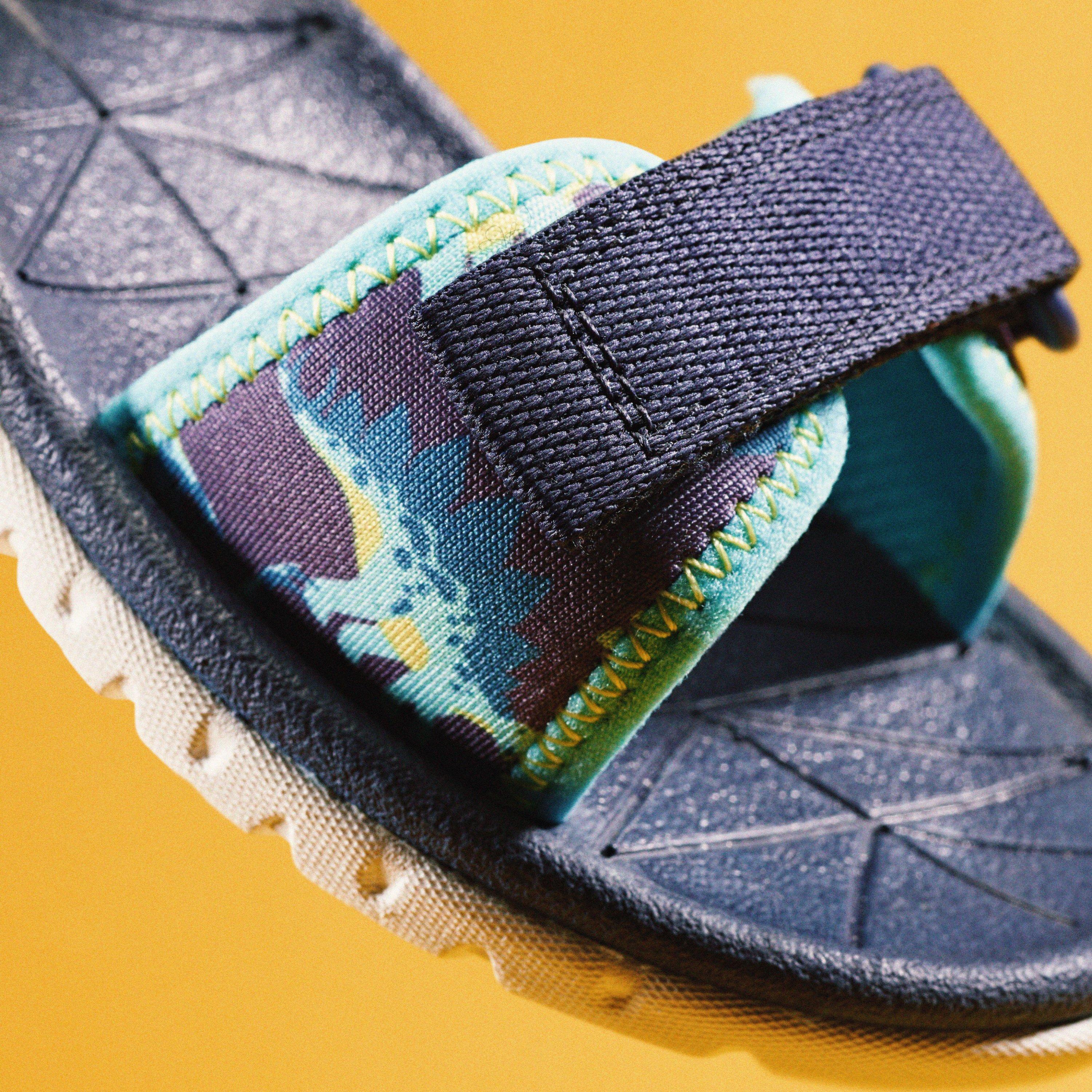 Boys, Girls, Kids Unisex Surfing Tide Kid Navy Flat Sandals, Riptape ...