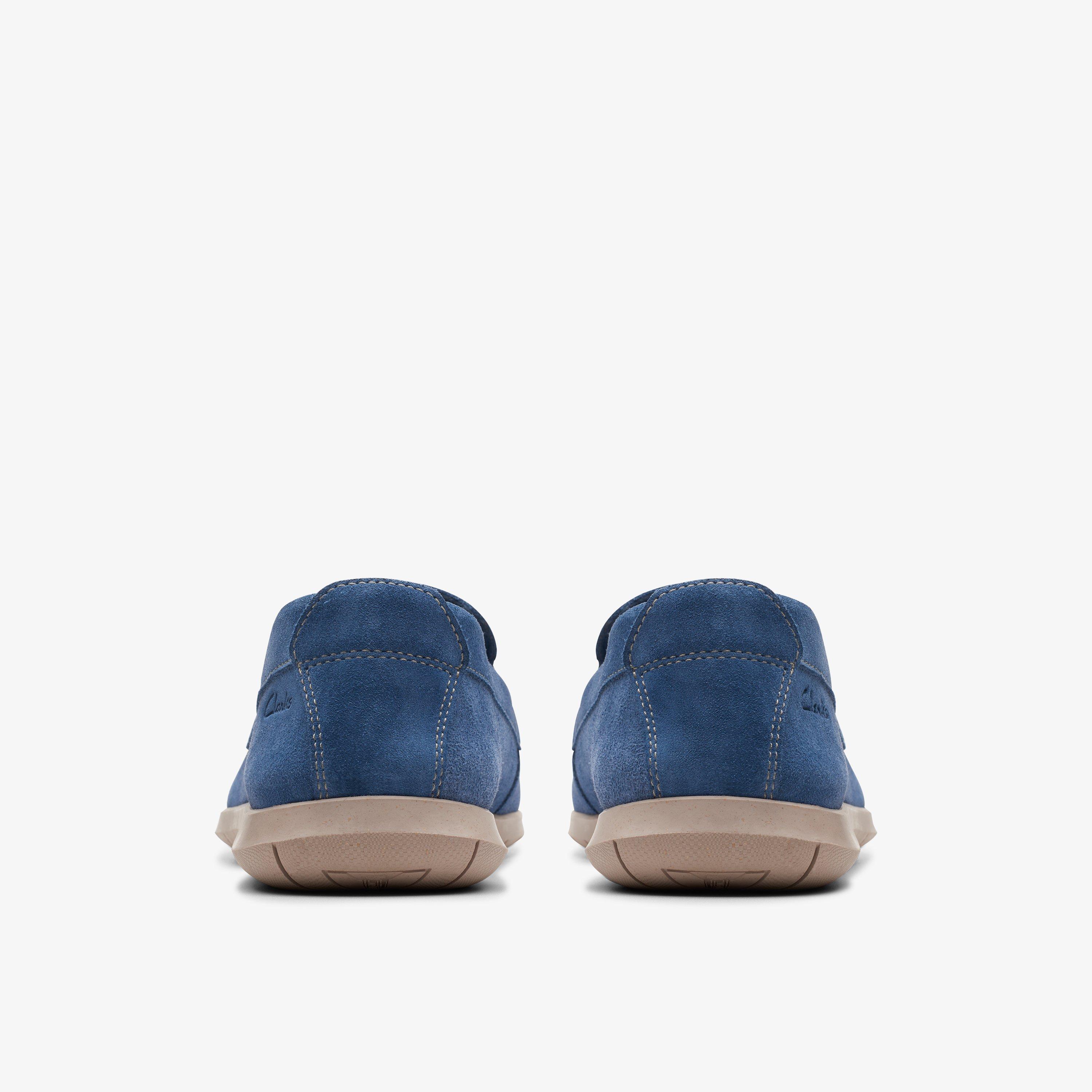 Mens Flexway Step Light Blue Sde Flexway Step Shoes | Clarks