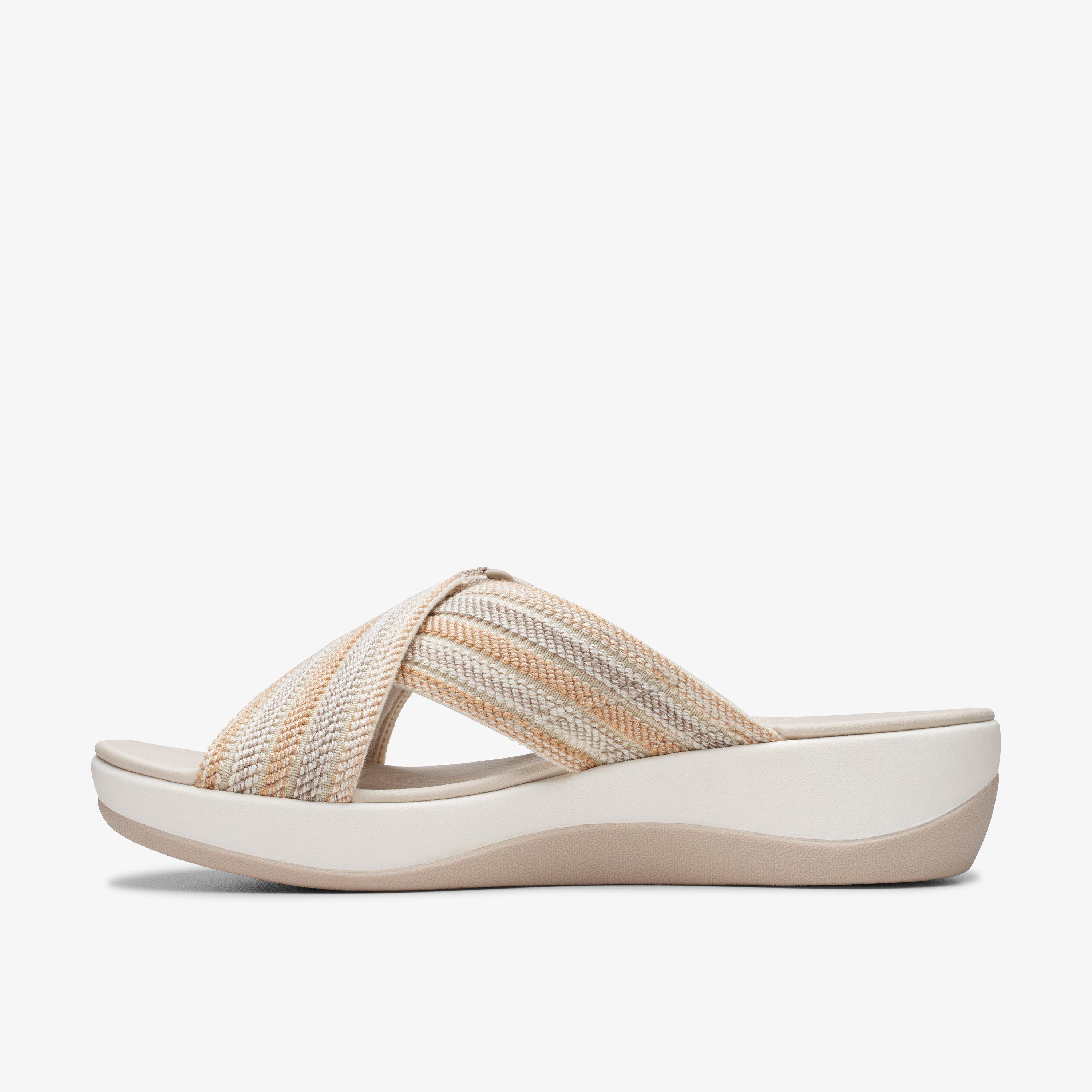 Women's Arla Wave Beige Combi Cloudsteppers™ Sandals| Clarks