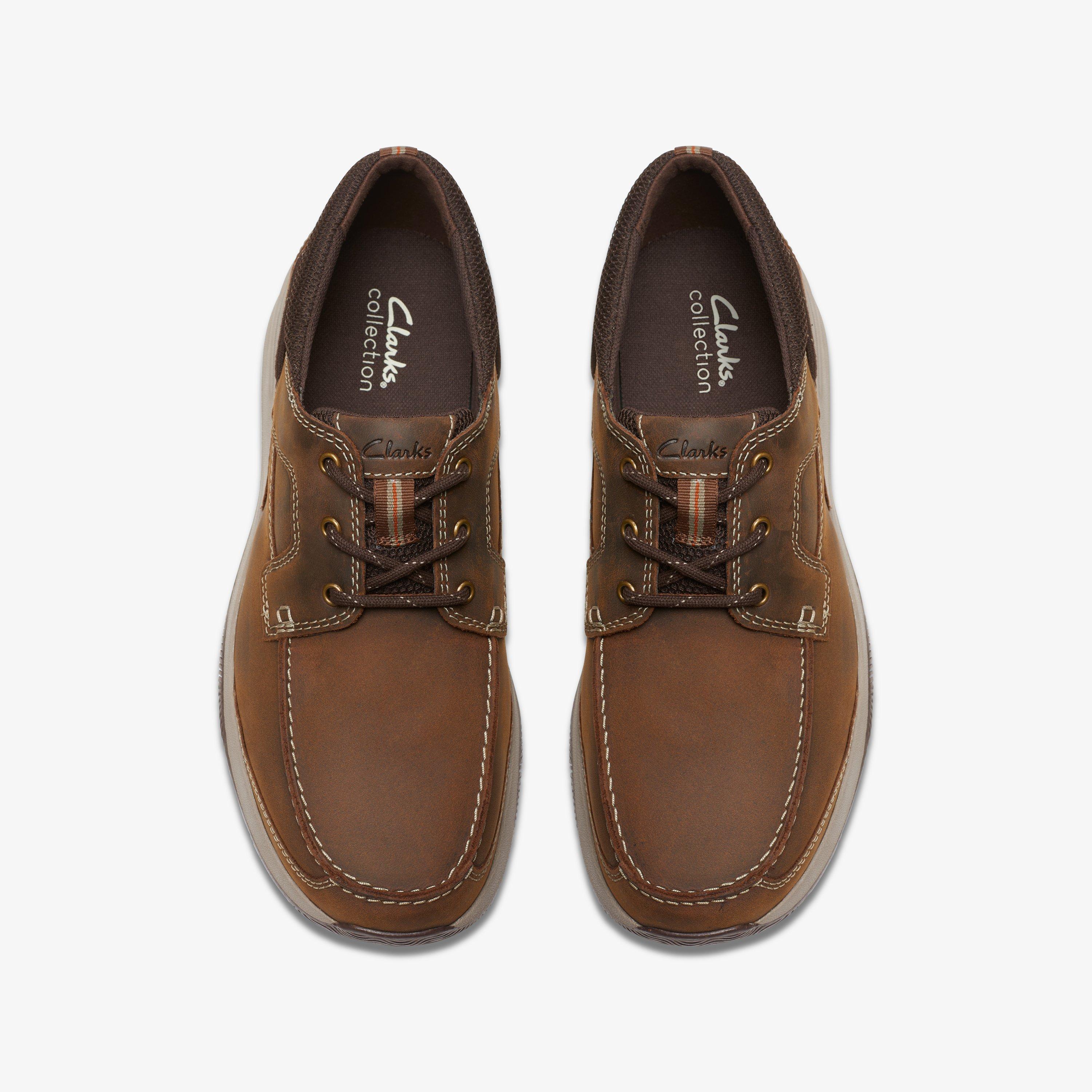 Mens Sailview Lace Beeswax Leather Shoes| Clarks