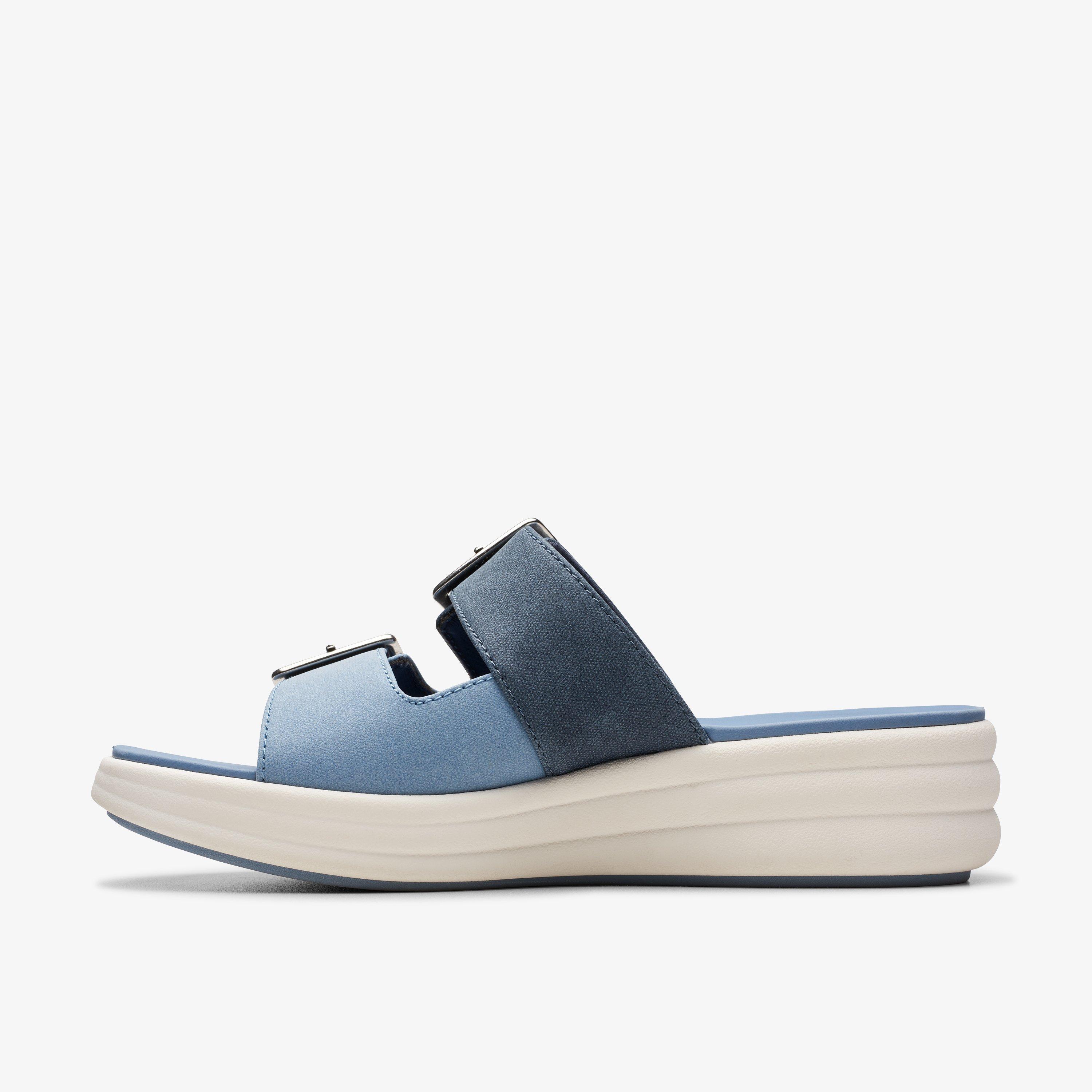 Women's Drift Buckle Denim Cloudsteppers™ Wedges | Clarks