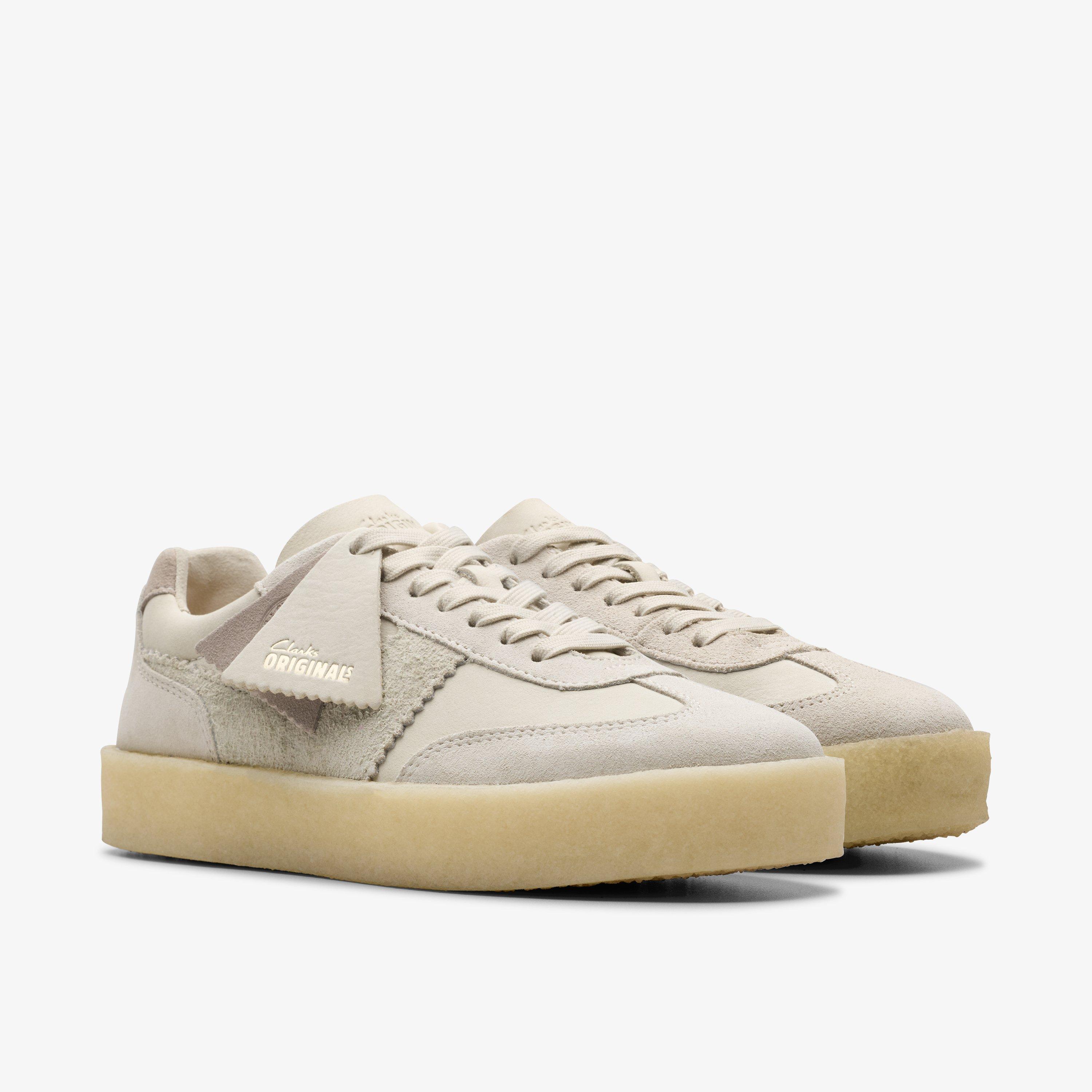 Womens Tor 80 Off White Combination Trainers Trainers | Clarks UK