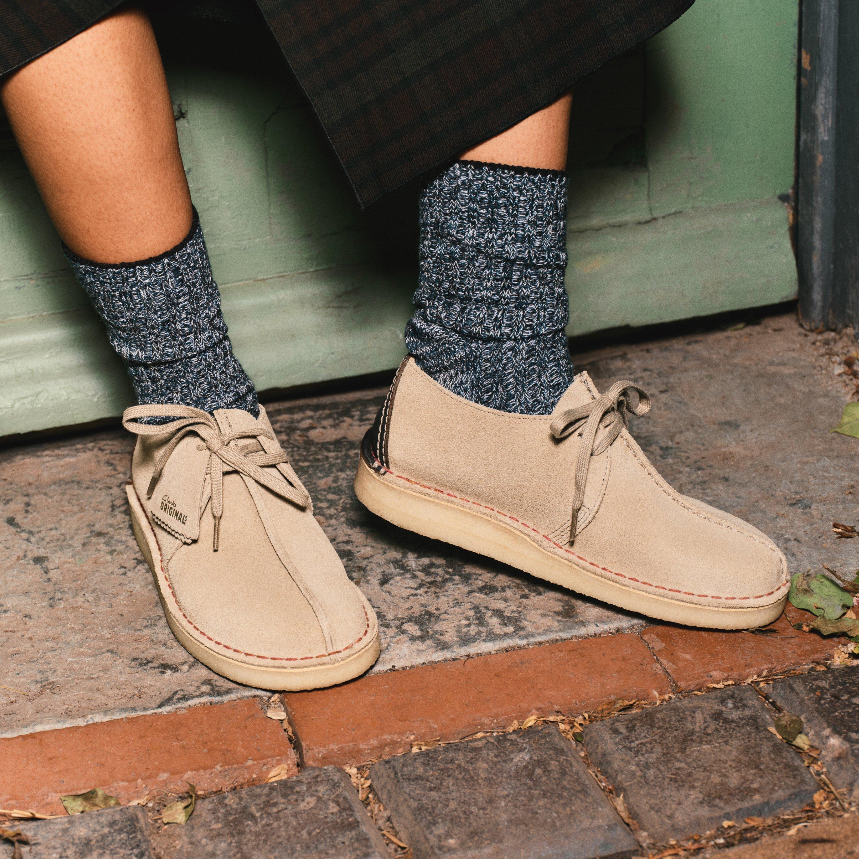 Womens Desert Trek Sand Suede None | Clarks