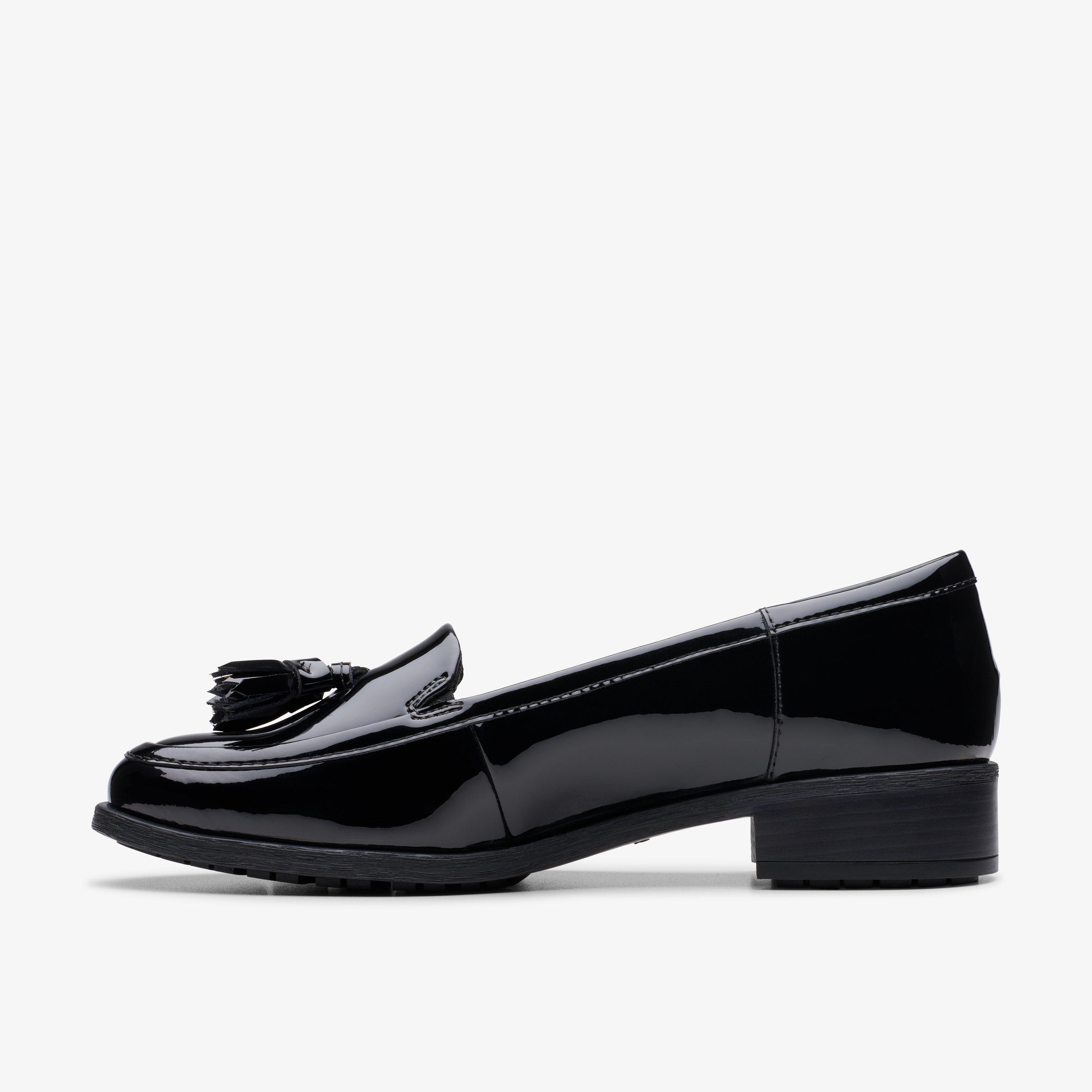 Womens Havisham Edge Loafer Black Patent Loafers, Slip Ons Shoes ...