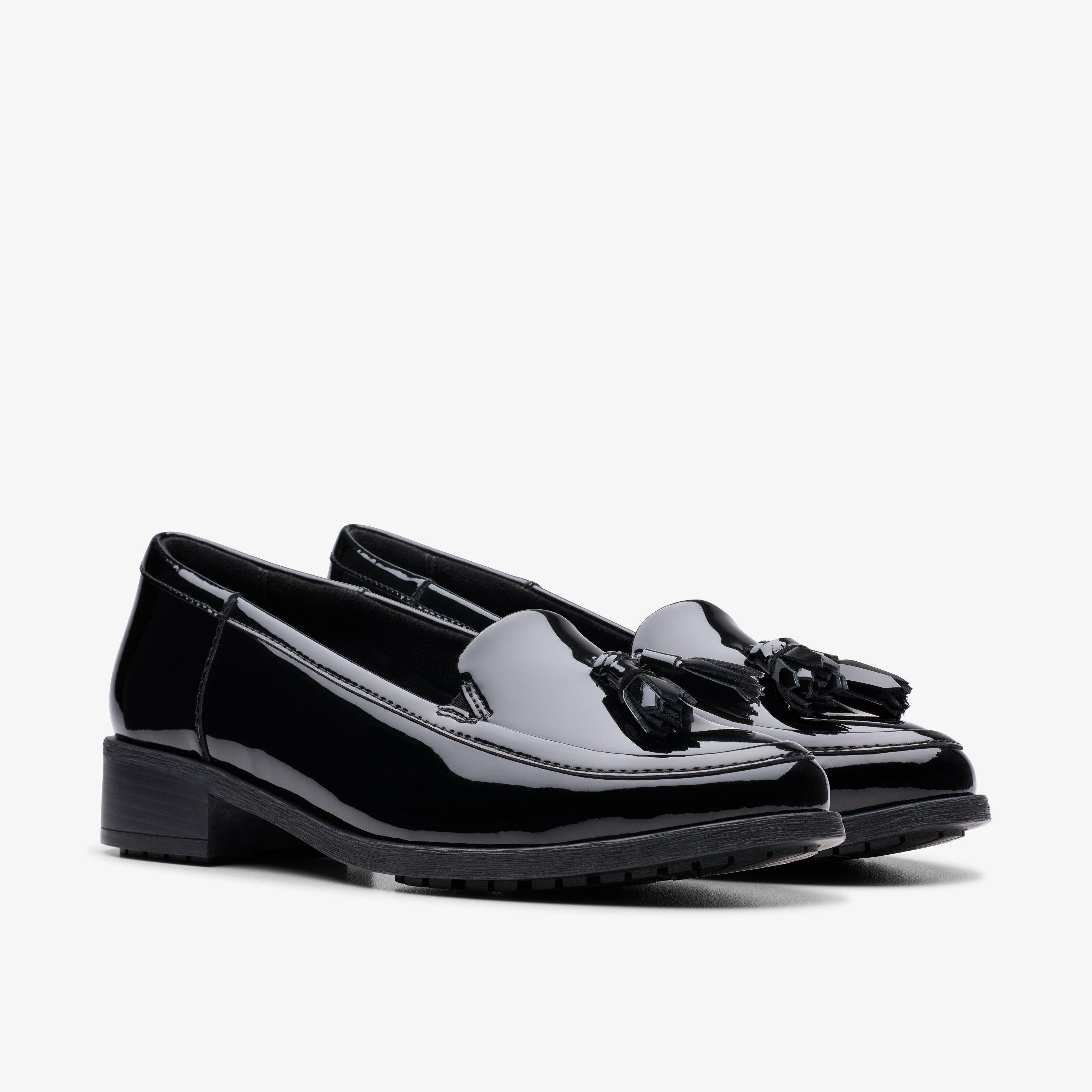 Womens Havisham Edge Loafer Black Patent Loafers, Slip Ons Shoes ...