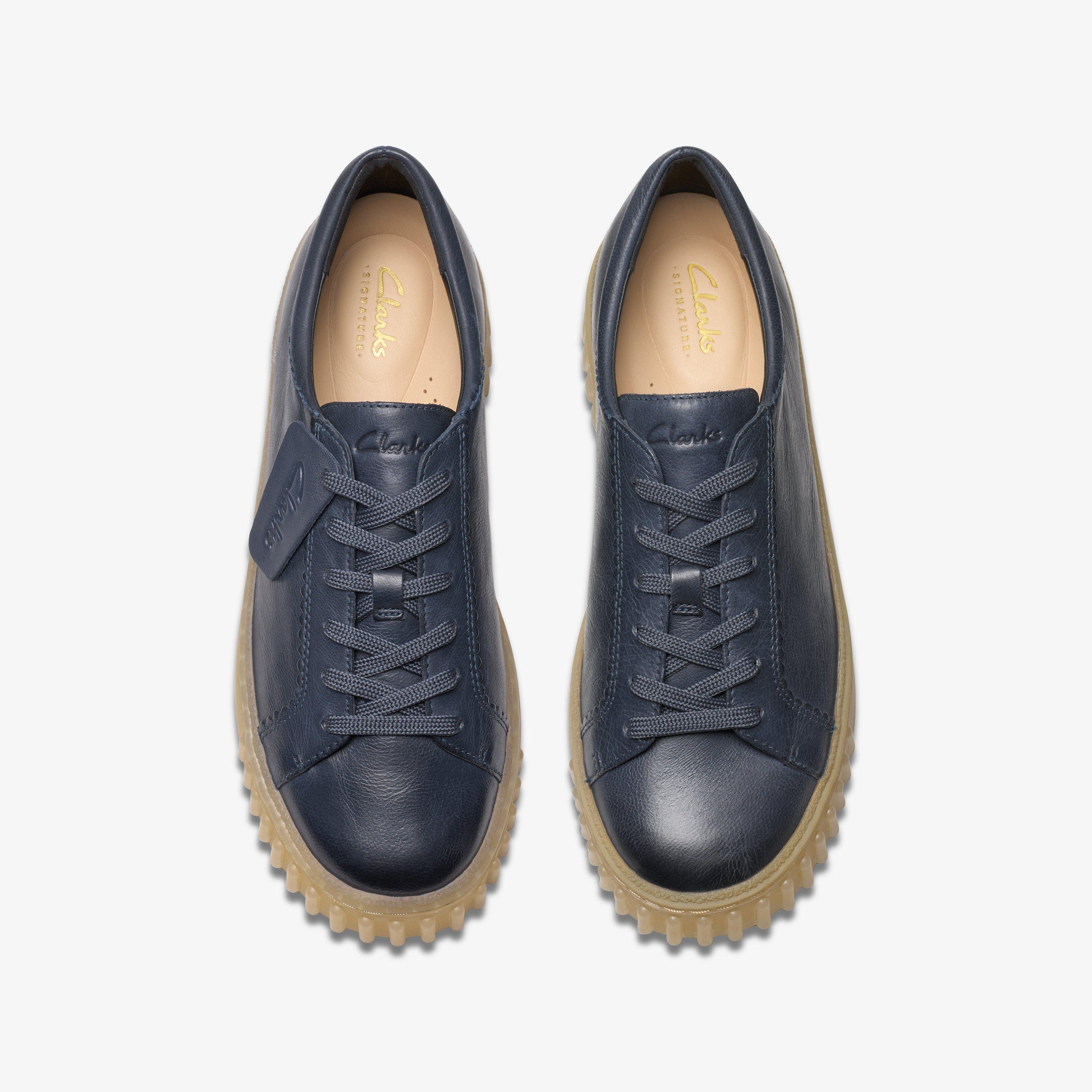 Womens Mayhill Walk Navy Leather Shoes | Clarks
