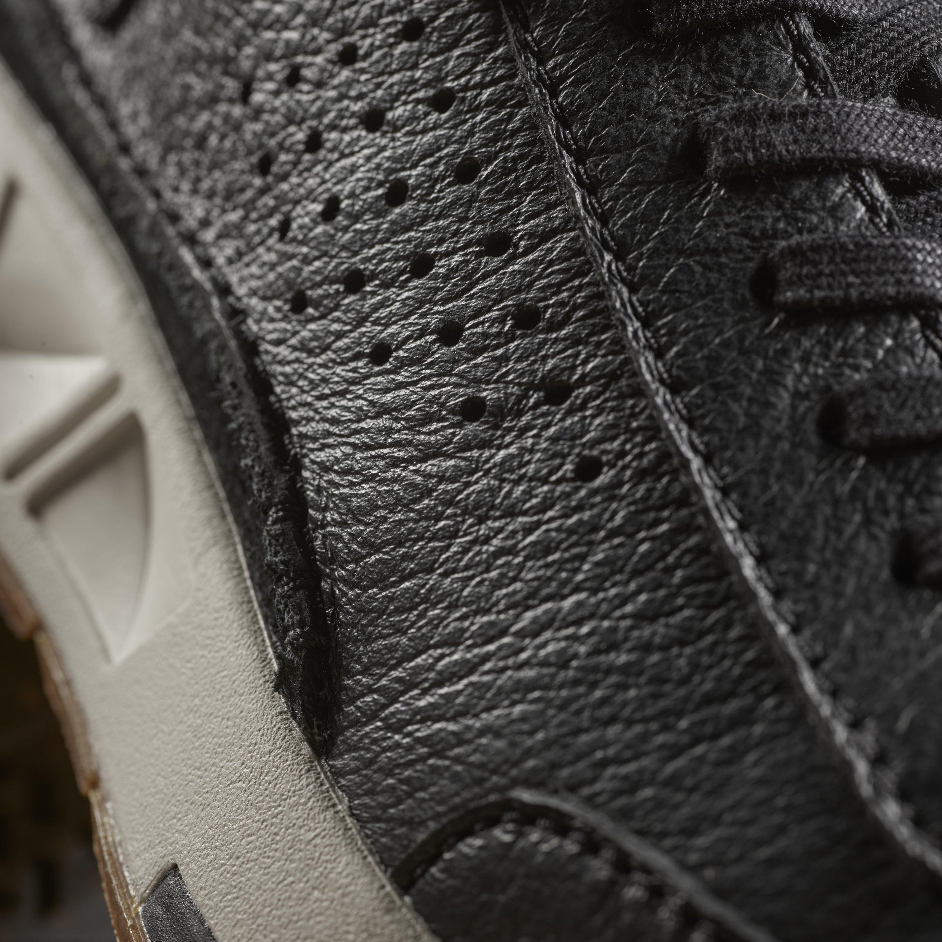 Womens Craft Speed Black Leather Lace Up Trainers | Clarks