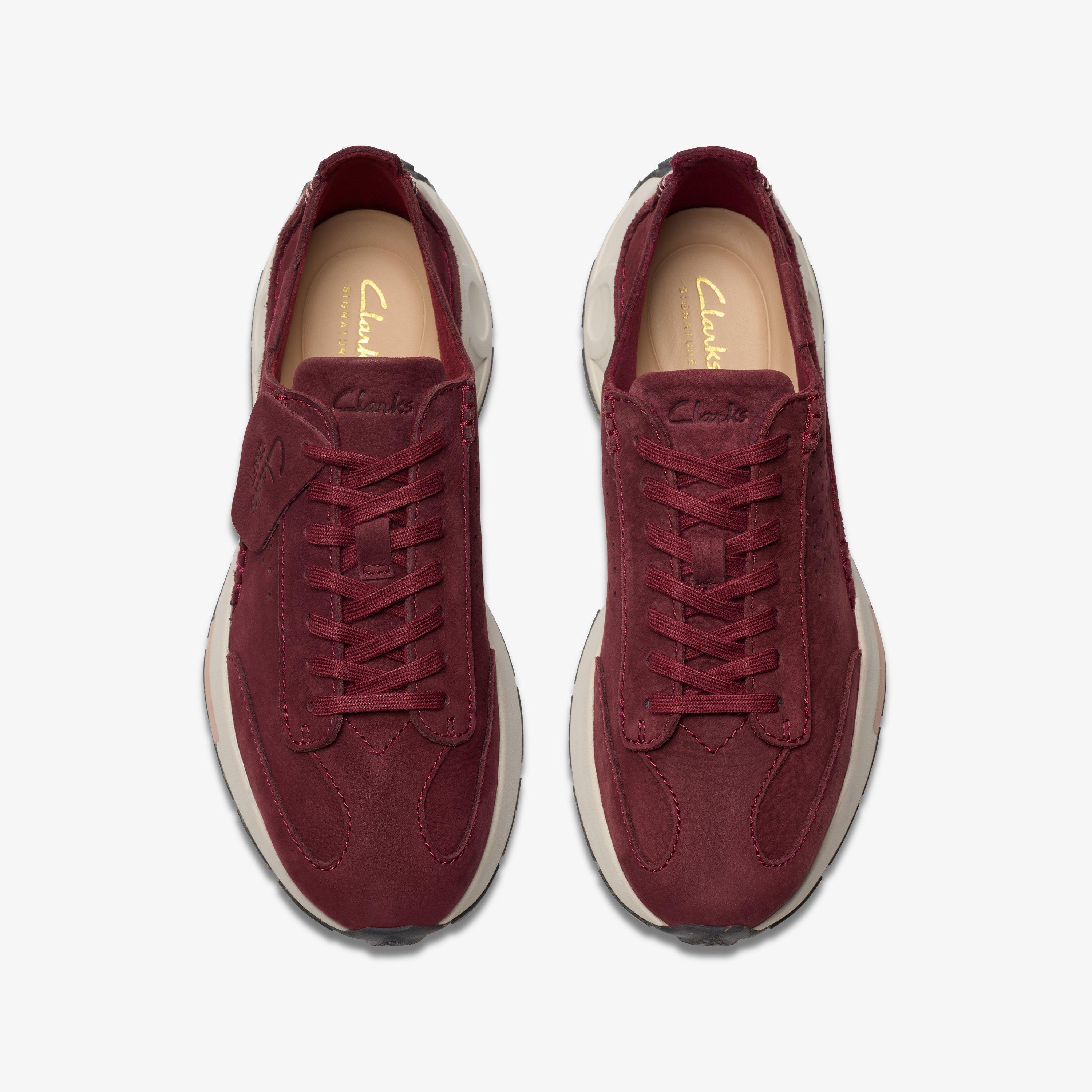 FEMME Craft Speed en nubuck bordeaux Chaussures | Clarks
