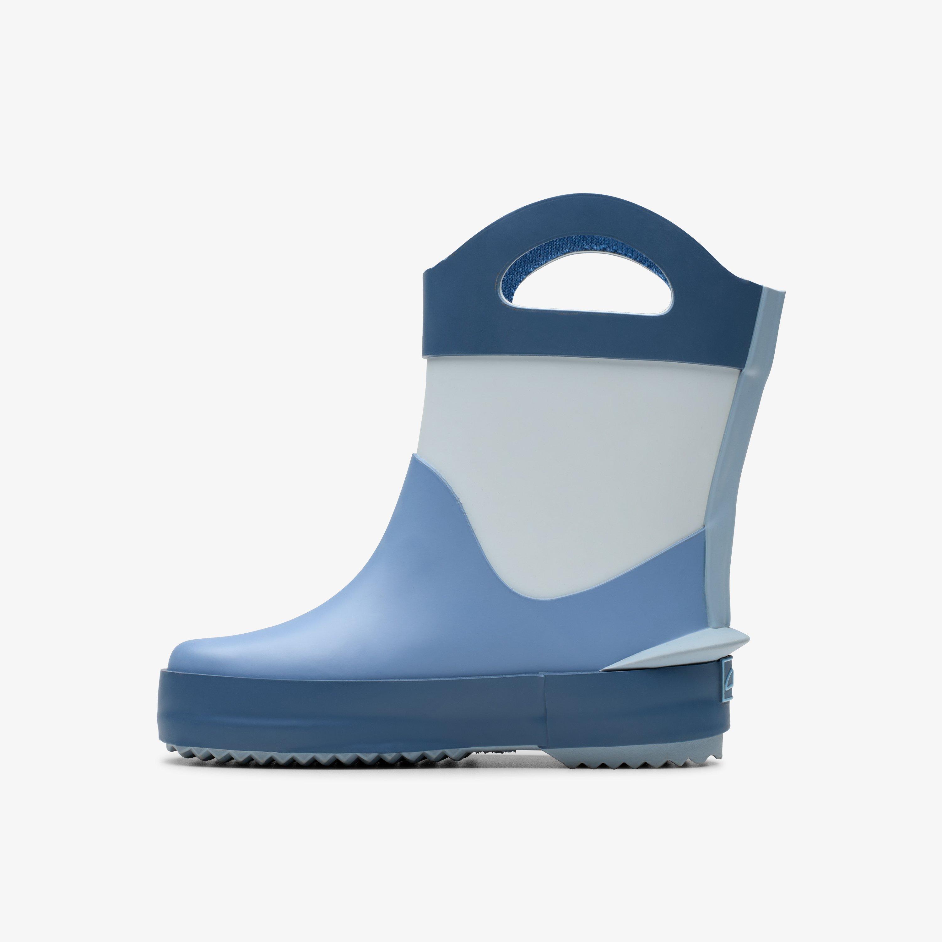 Boys, Girls, Kids Unisex Tarri Dash Toddler Blue Combination Wellies ...