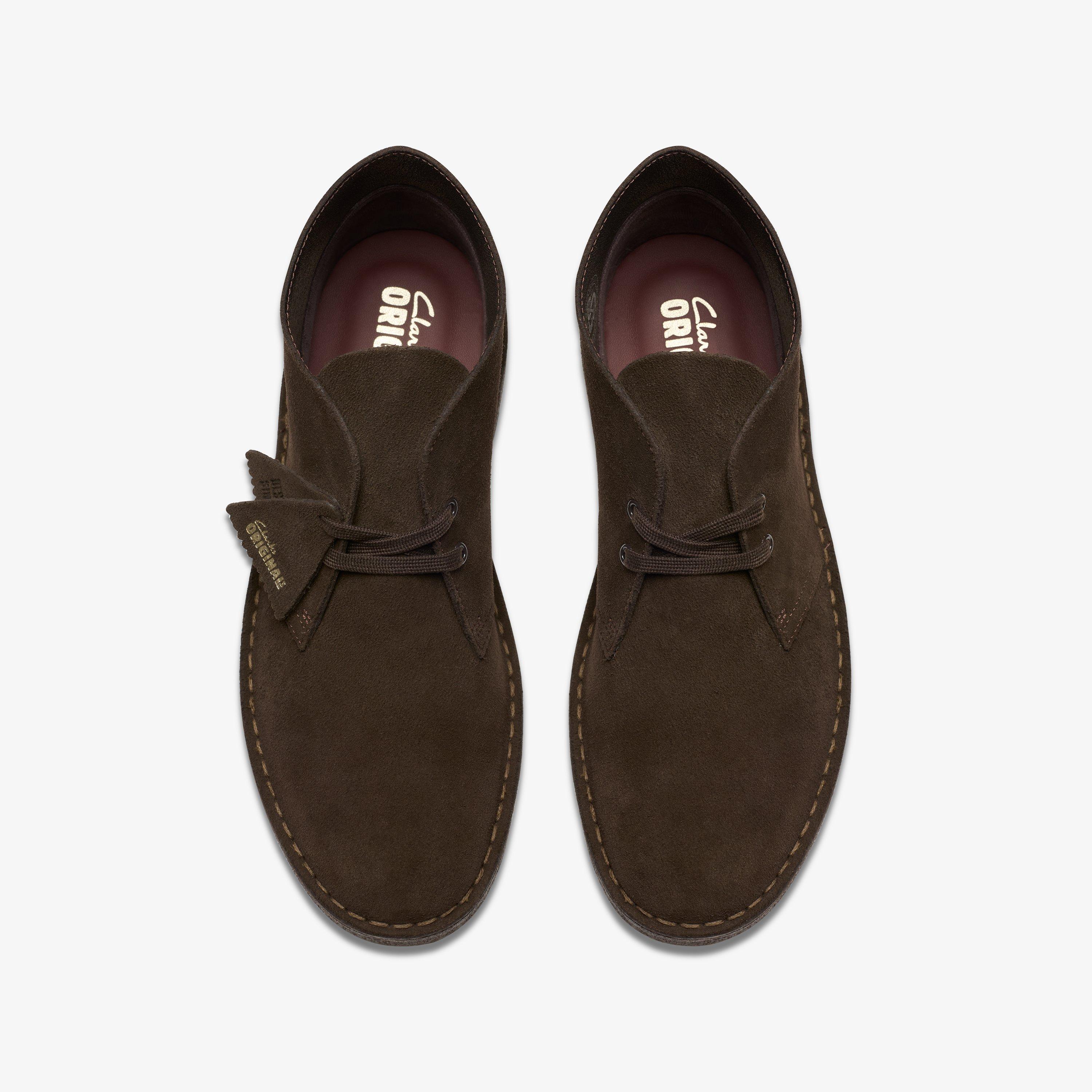 Bottes Désert pour Hommes en Daim Marron à la Cheville | Clarks