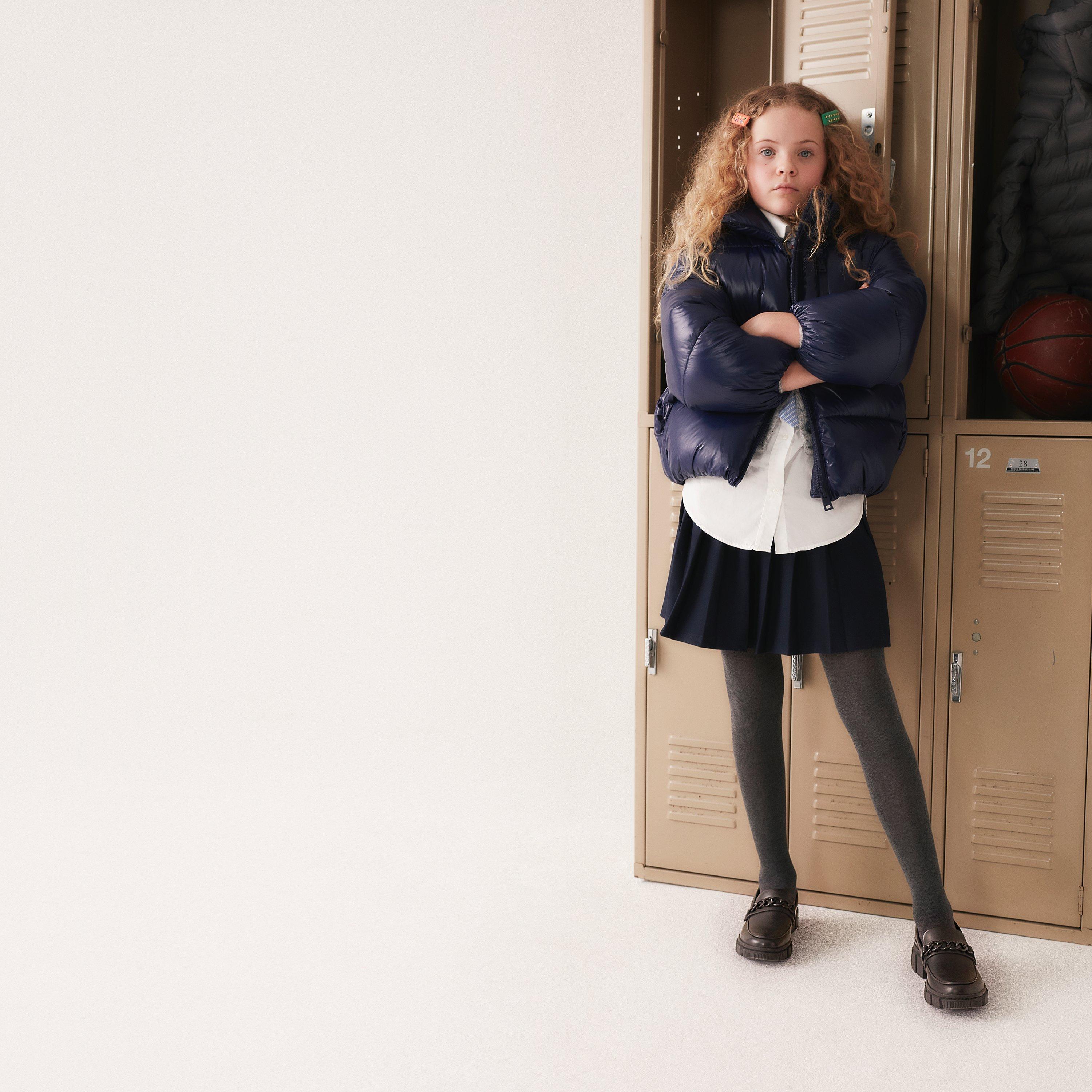 Girls Evyn Walk Youth Black Leather Shoes Loafers School Shoes | Clarks ...