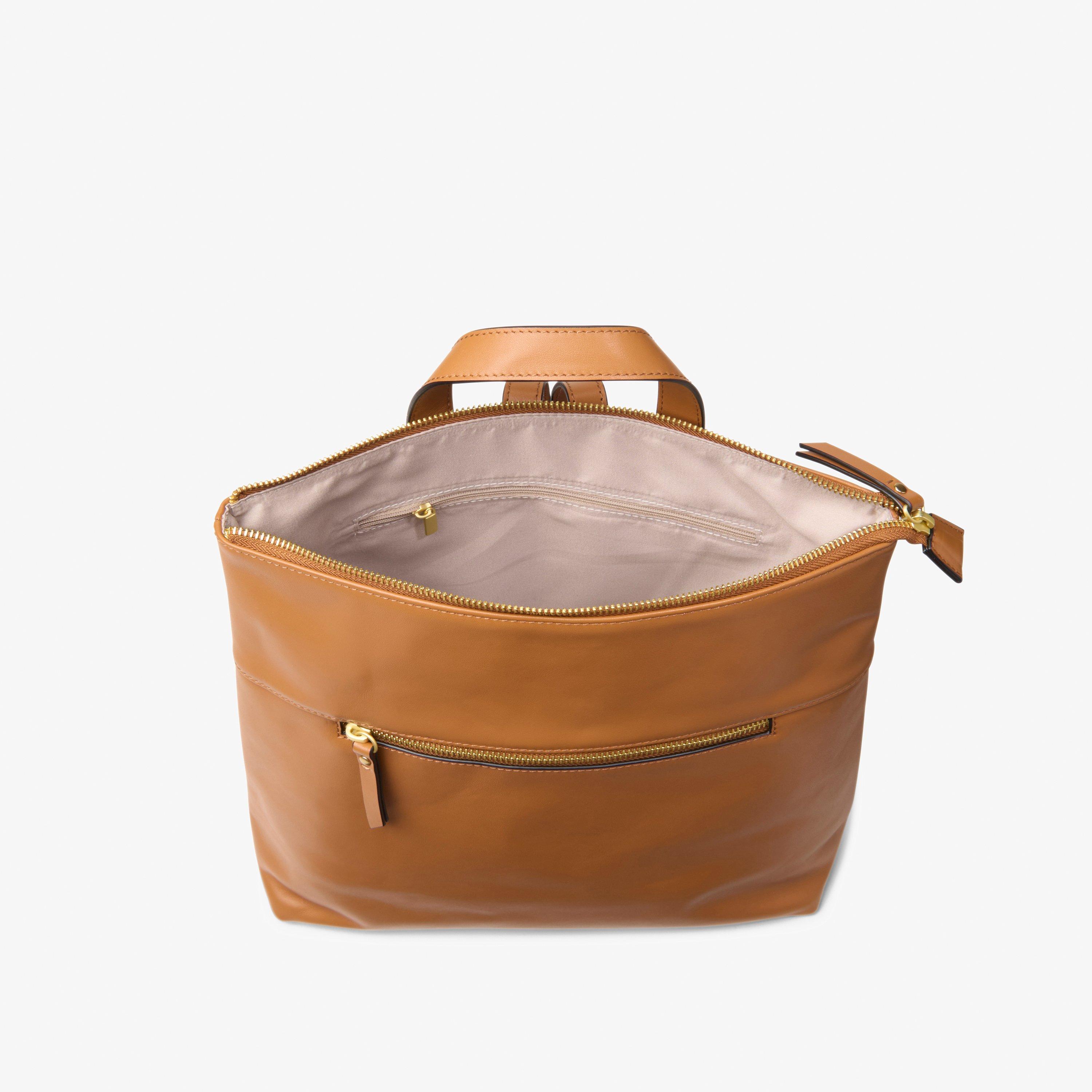 Womens Rook Pack Tan Leather Bags Backpack | Clarks Outlet
