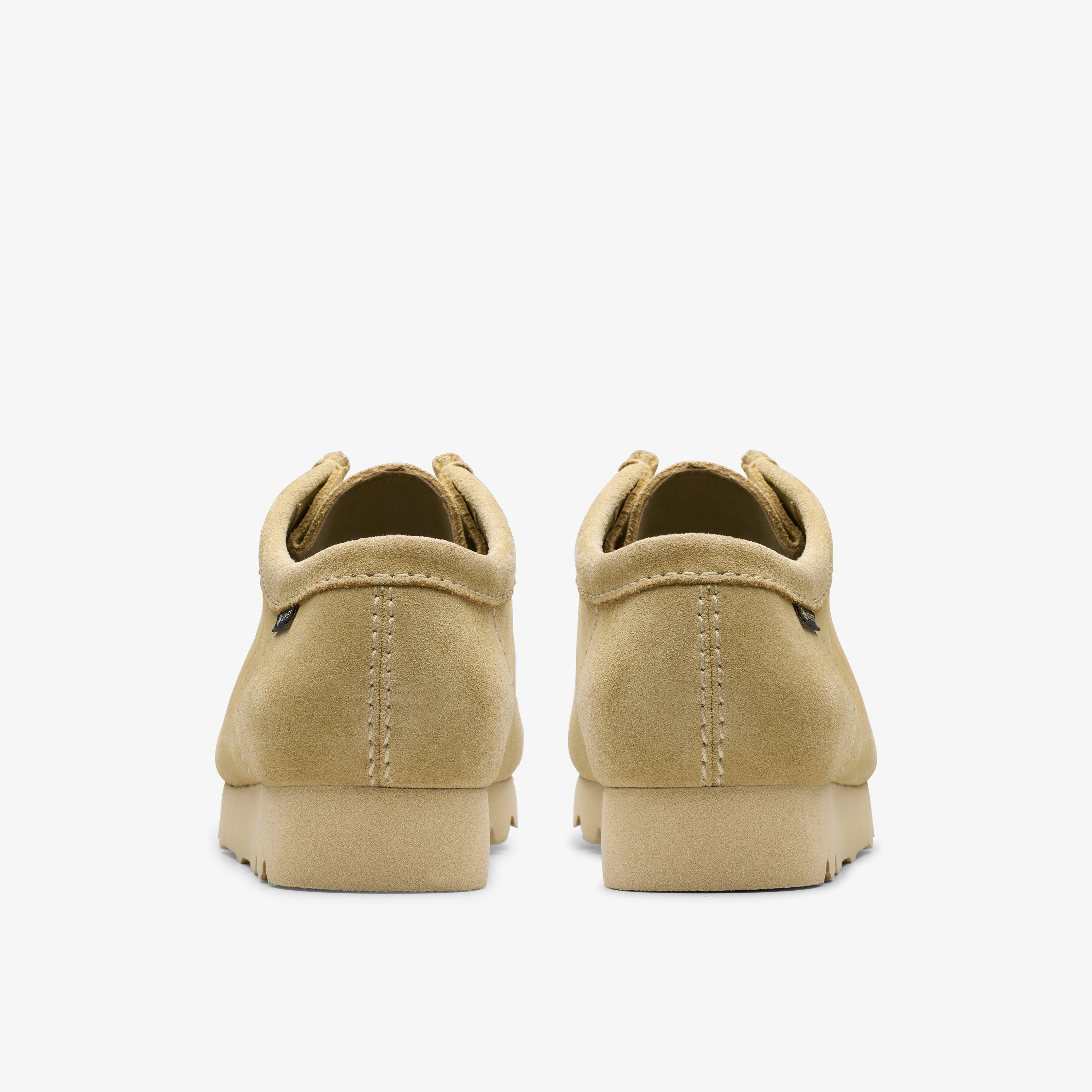 Mens Wallabee GORE-TEX Maple Suede Wallabee Lace Up Shoes | Clarks UK