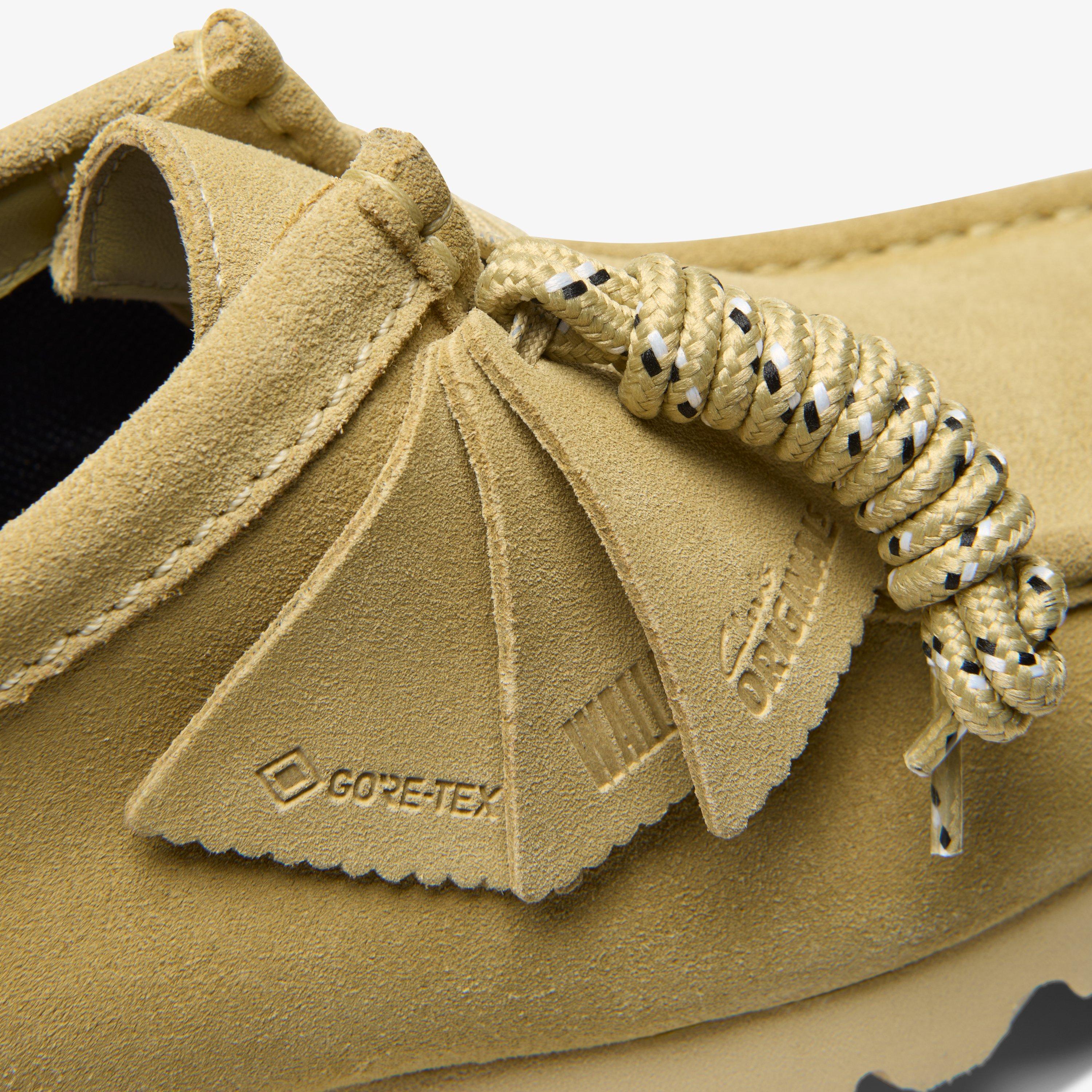 Mens Wallabee GORE-TEX Maple Suede Wallabee Lace Up Shoes | Clarks UK