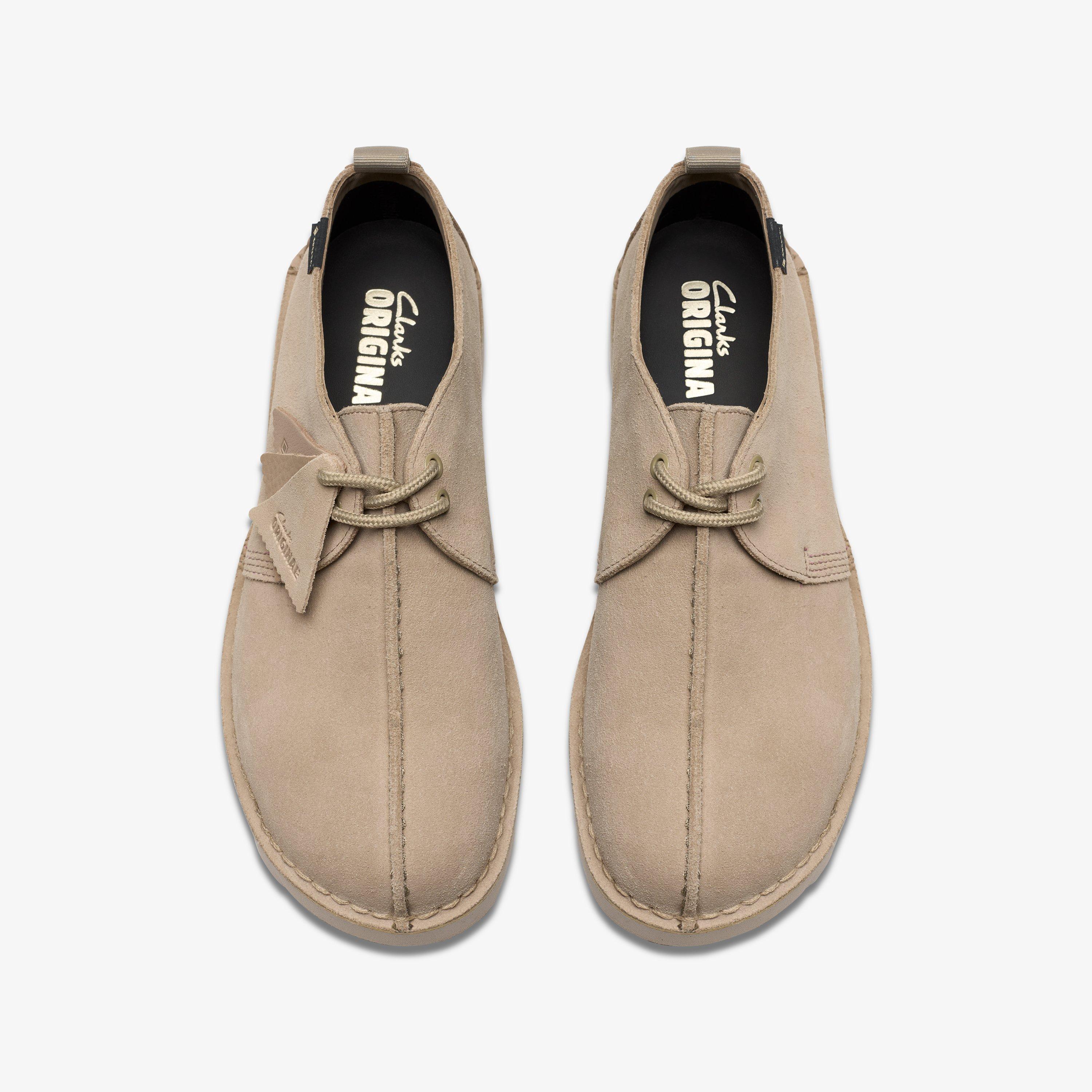 Mens Desert Trek GORE-TEX Sand Suede Desert Boots | Clarks