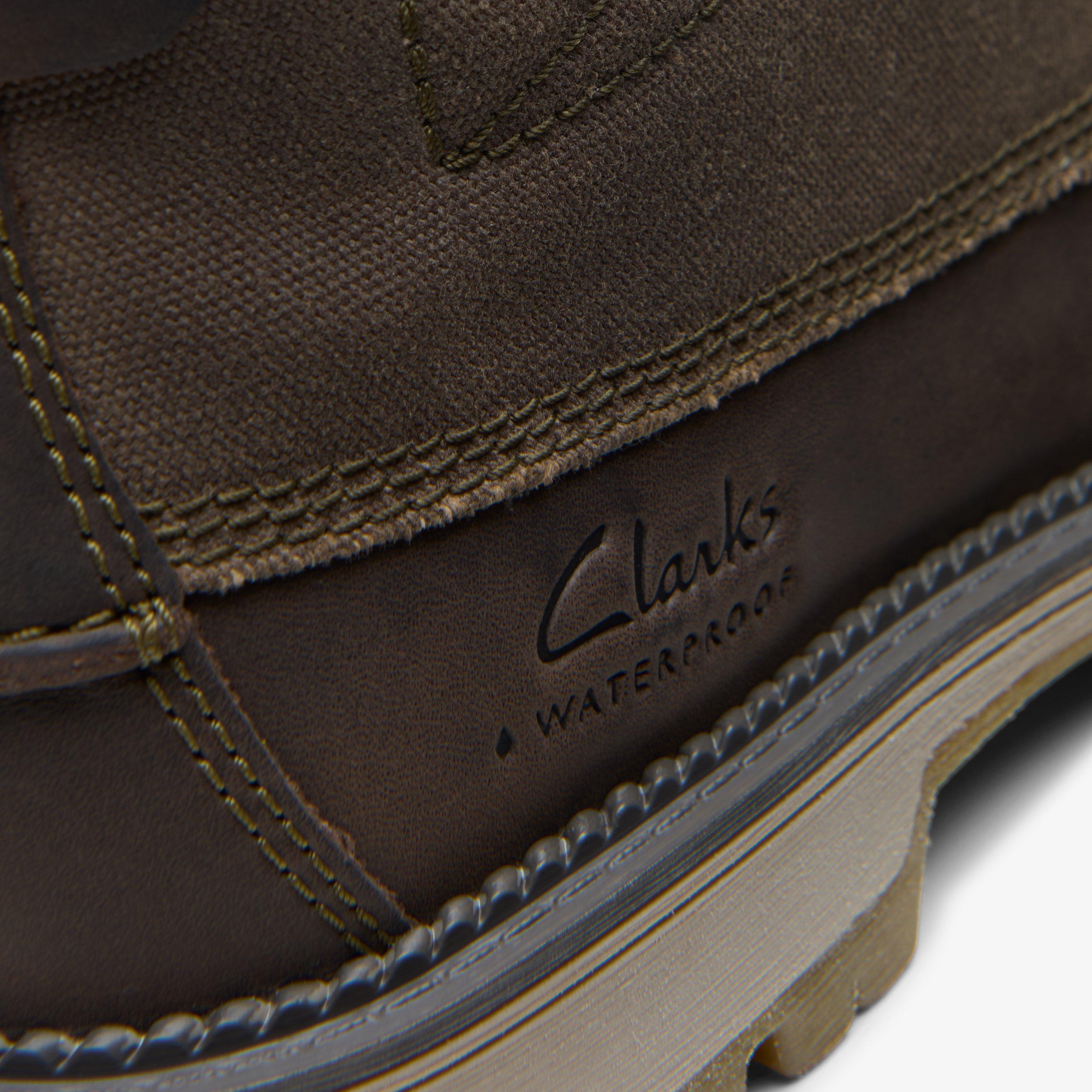 Men's Maplewalk Moc Brown Ankle Boots | Clarks