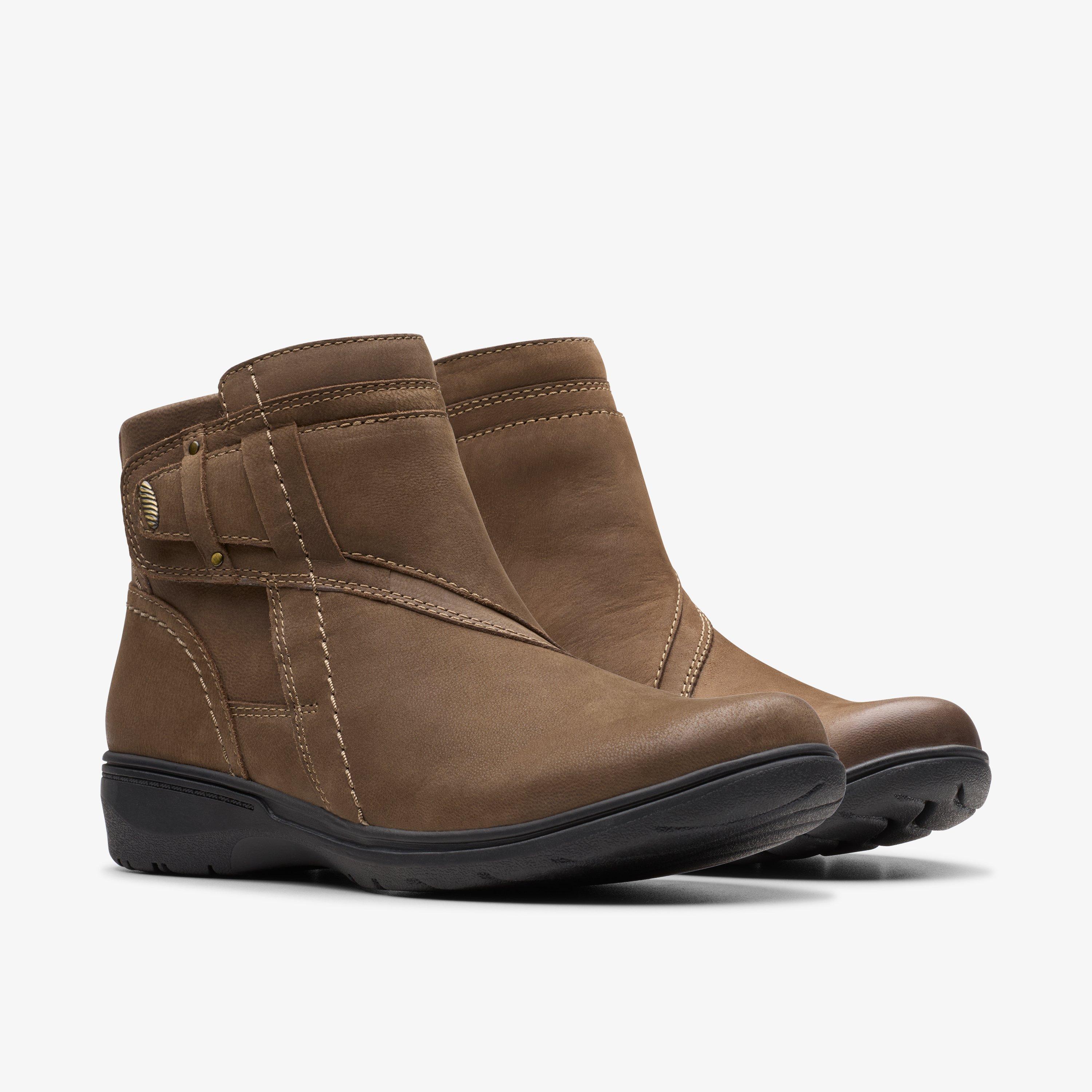 Women's Carleigh Style Mhroom Nubuck Ankle Boots | Clarks