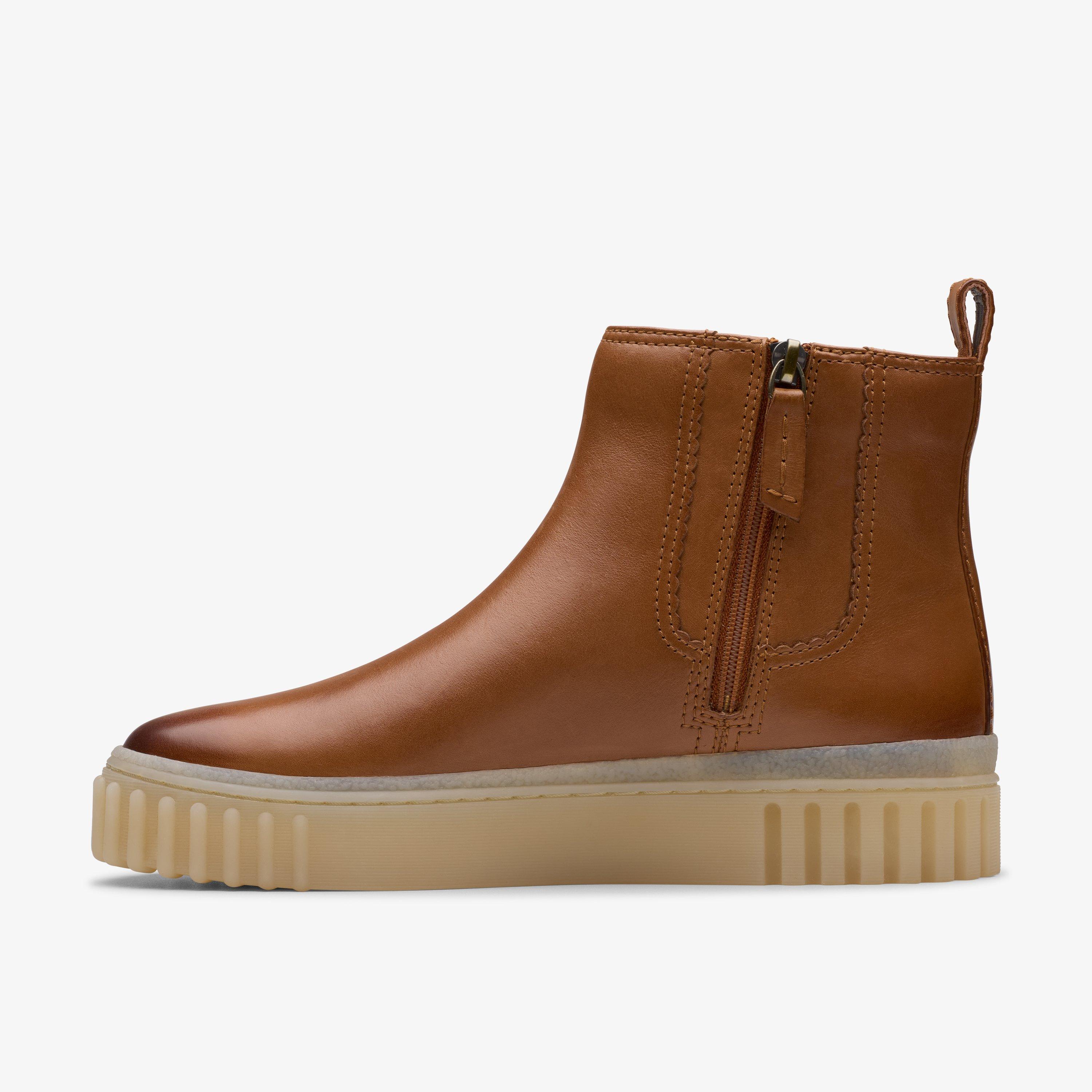 Womens Mayhill Top Tan Leather Chelsea Boots | Clarks