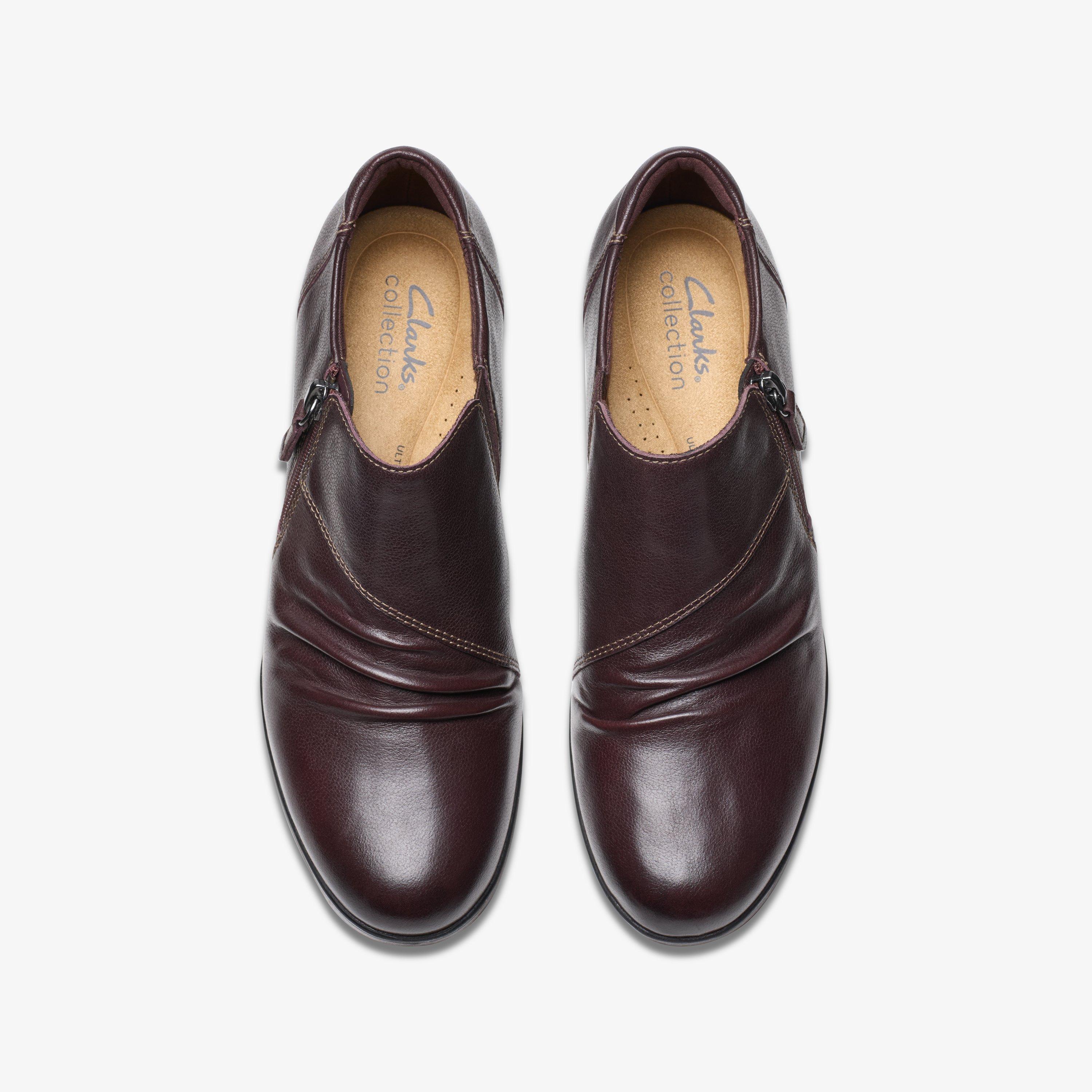 Women's Emily 2 Braley Dark Brown Leather Shoes | Clarks