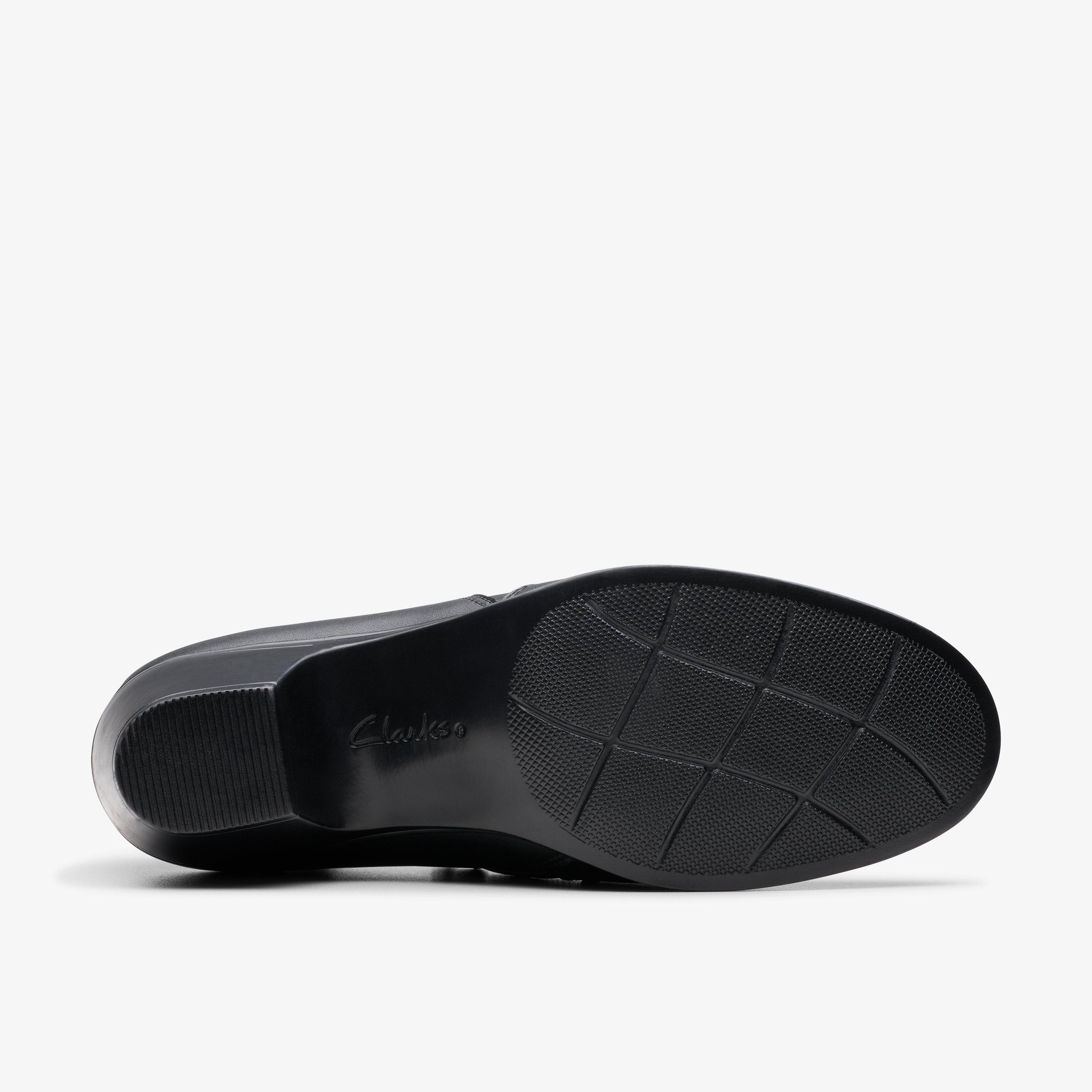 Women's Emily 2 Reyna Black Leather Shoes | Clarks