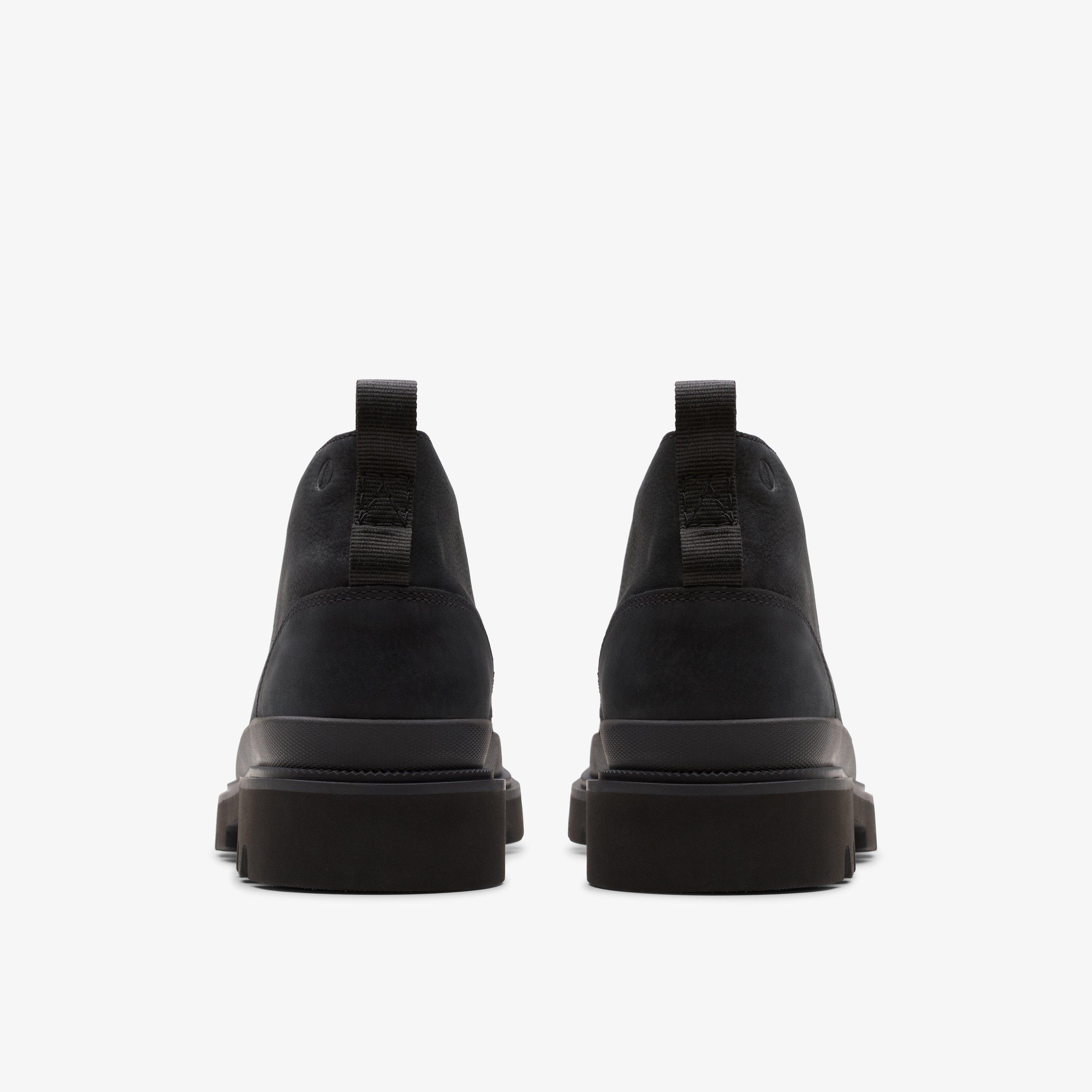 HEREN Badell DB zwart nubuckleer Laarzen | Clarks