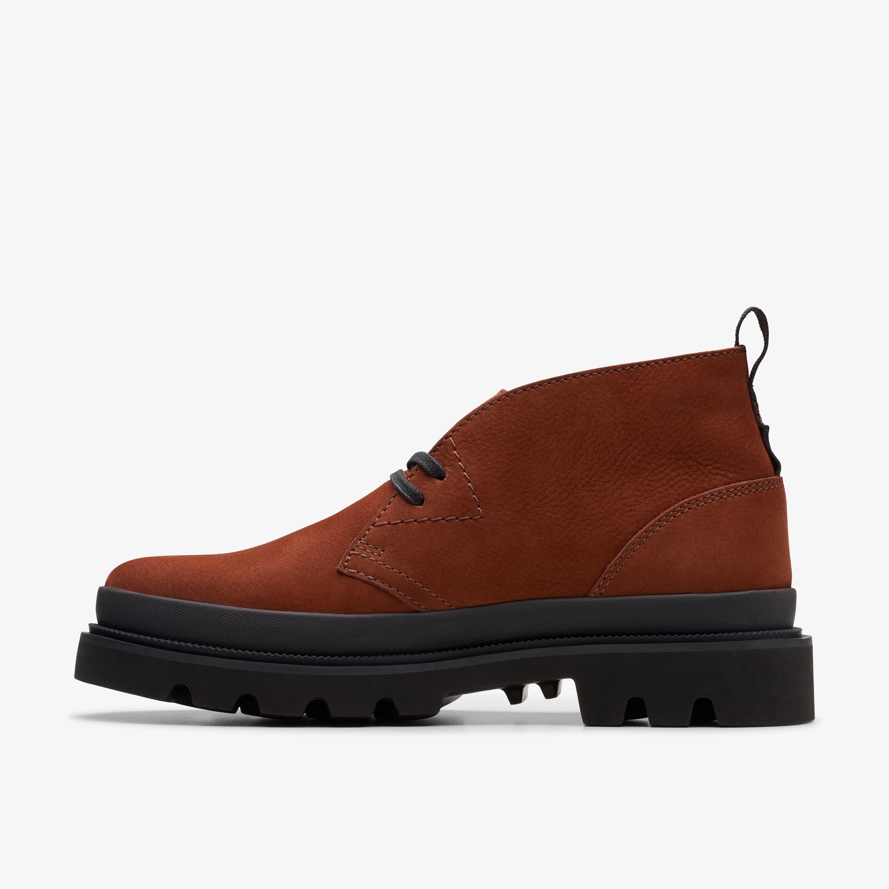 Chaussures en nubuck marron à bottes Badell Desert pour hommes | Clarks CA
