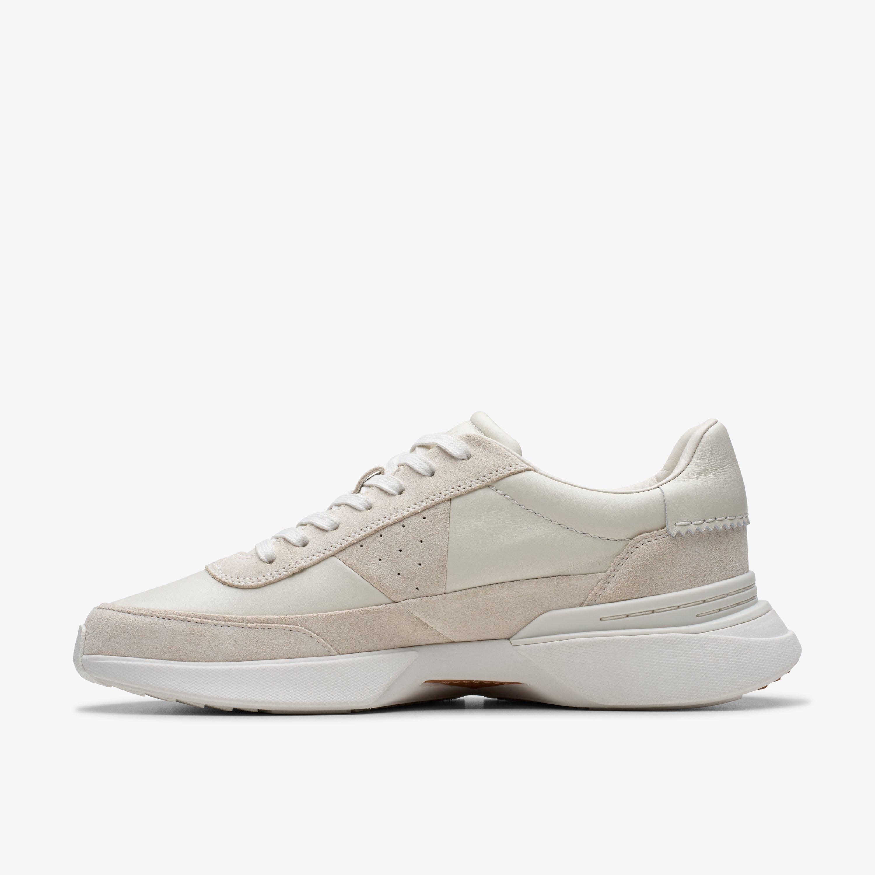 Chaussures Craft Swift en cuir blanc pour hommes | Clarks