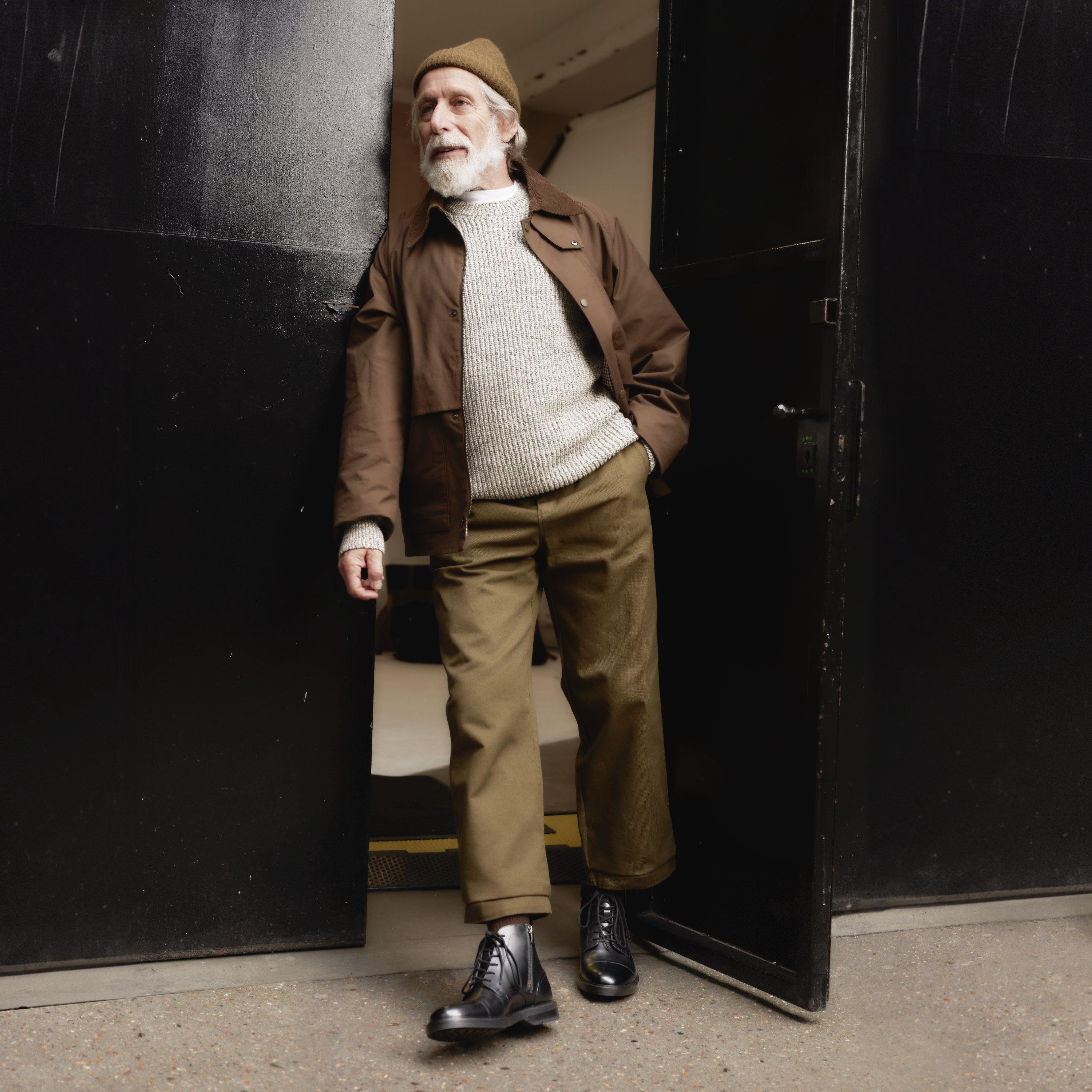 Mens Aldwin Cap Black Leather Oxford Boots